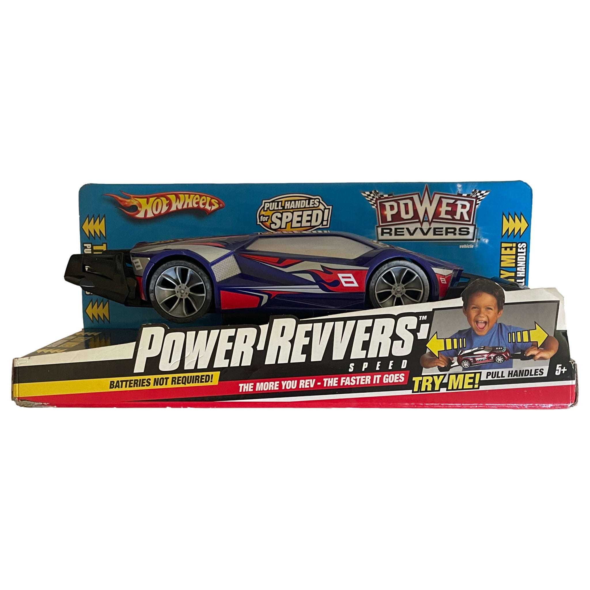 Hot Wheels Power Revvers Tuner Vehicle, Blue Super Speed Car - Walmart.com