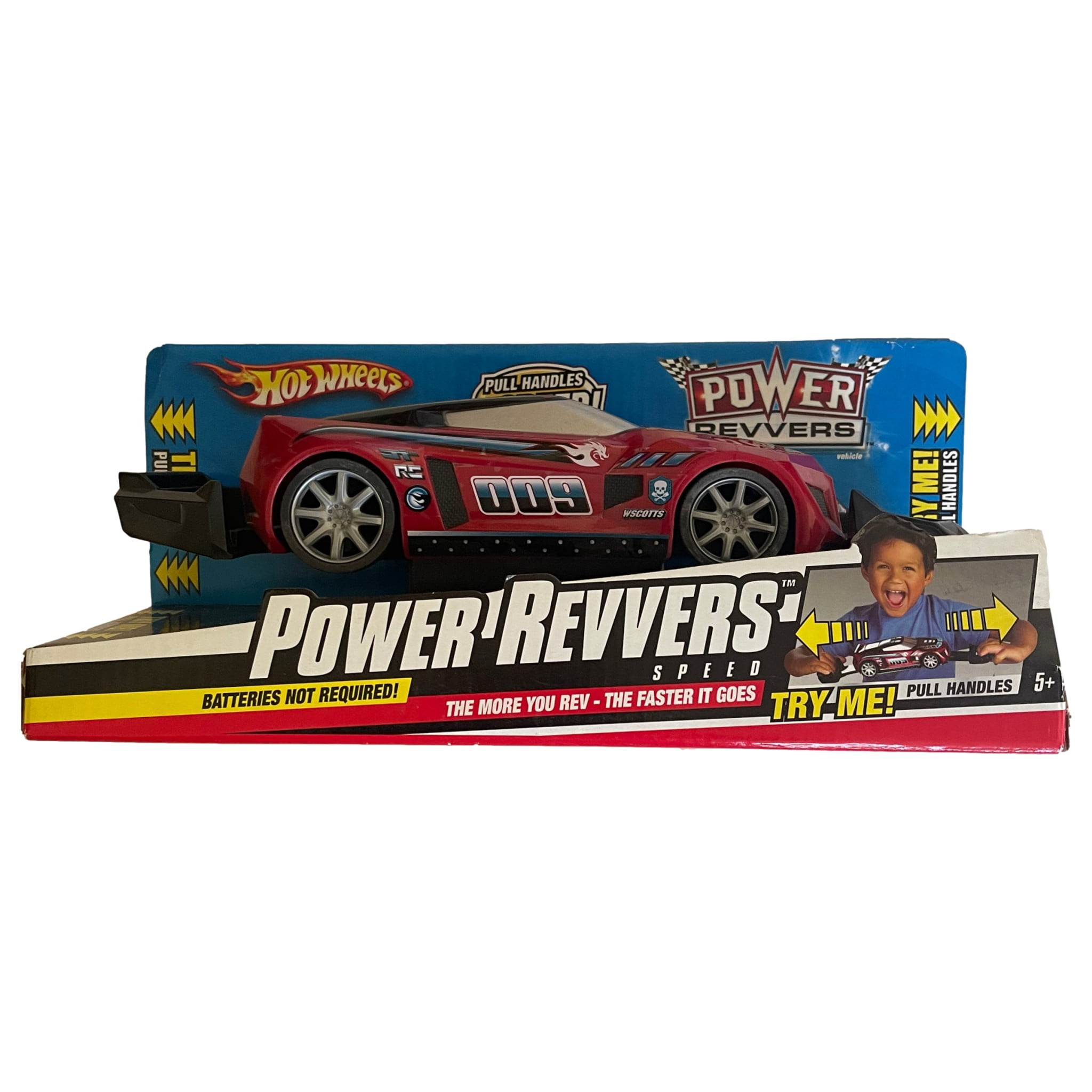 Hot Wheels Power Revvers Tuner Vehicle, Red Super Speed Car - Walmart.com