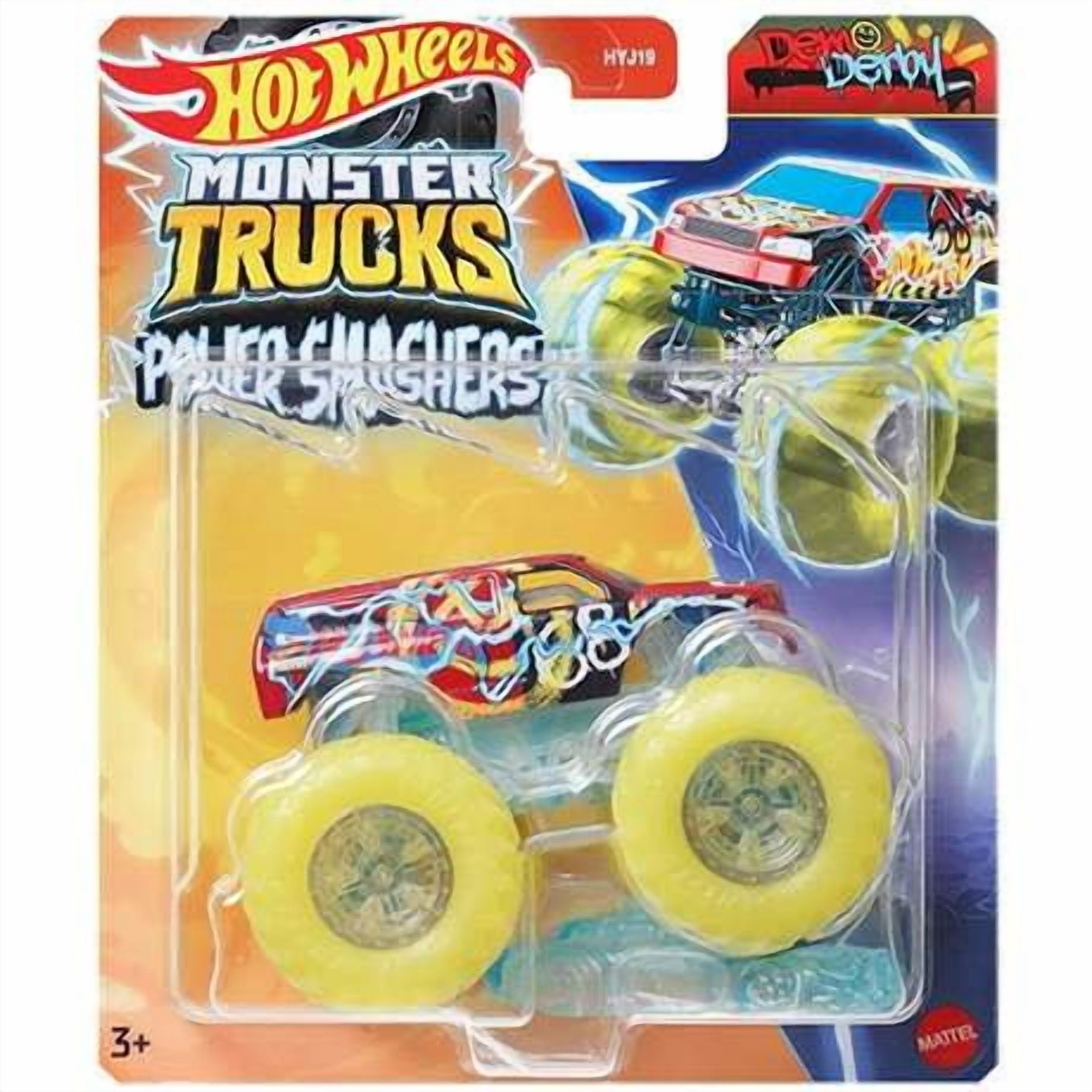Hot Wheels Power Smashers Dem Derby Diecast Car (Version 2) - Walmart.com