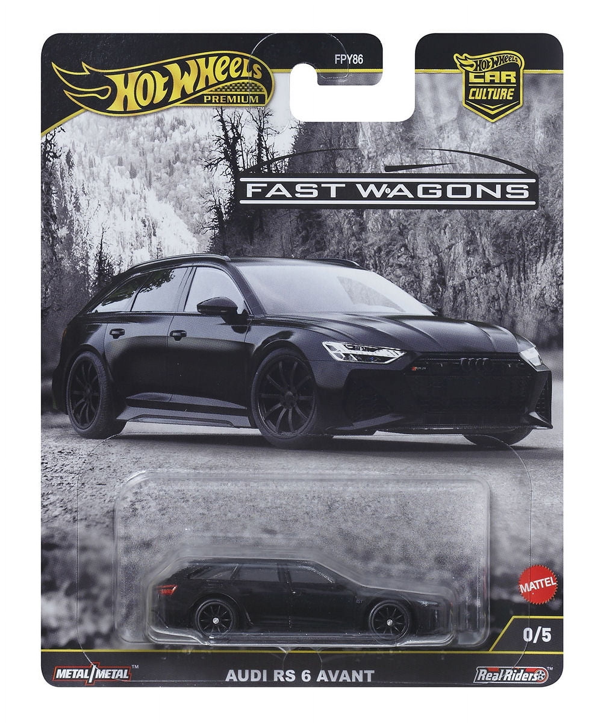 Hot Wheels Premium Car Culture 2025 Fast Wagons - Audi RS 6 Avant 0/5 ...