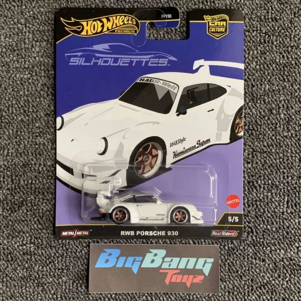 Hot Wheels Premium RWB Porsche 930 White Silhouettes 2025 (In-Stock ...