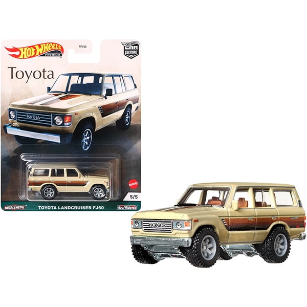 Toyota Land Cruiser FJ60 Tan with Stripes "Car Culture" Series Diecast ...