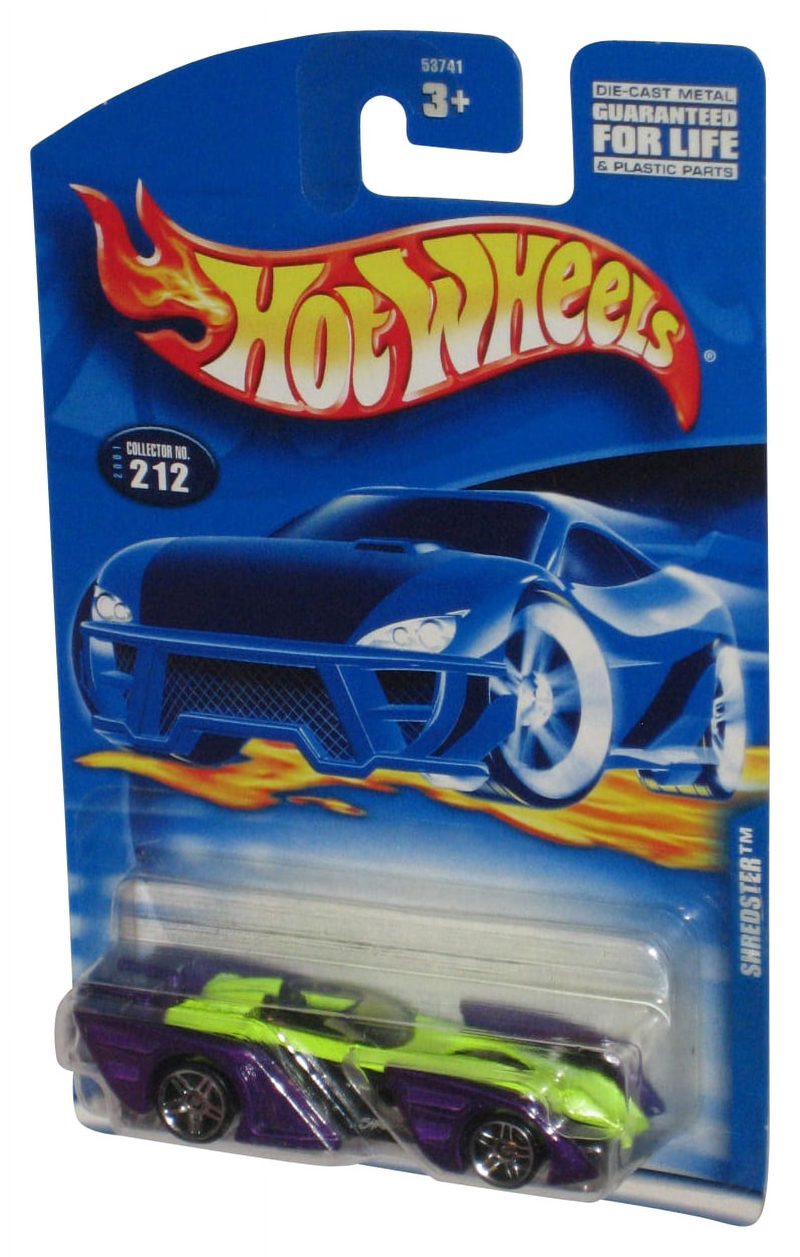 Hot Wheels Purple & Green Shredster (2001) Mattel Die-Cast Toy Car #212 ...
