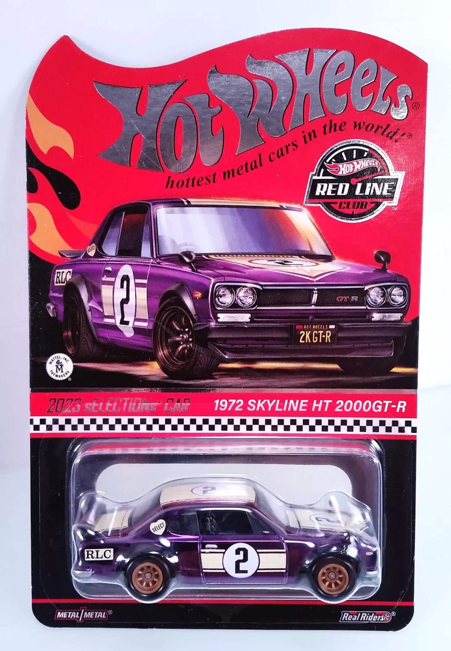 Hot Wheels RLC Exclusive 1972 Skyline H/T 2000GT-R - Walmart.com