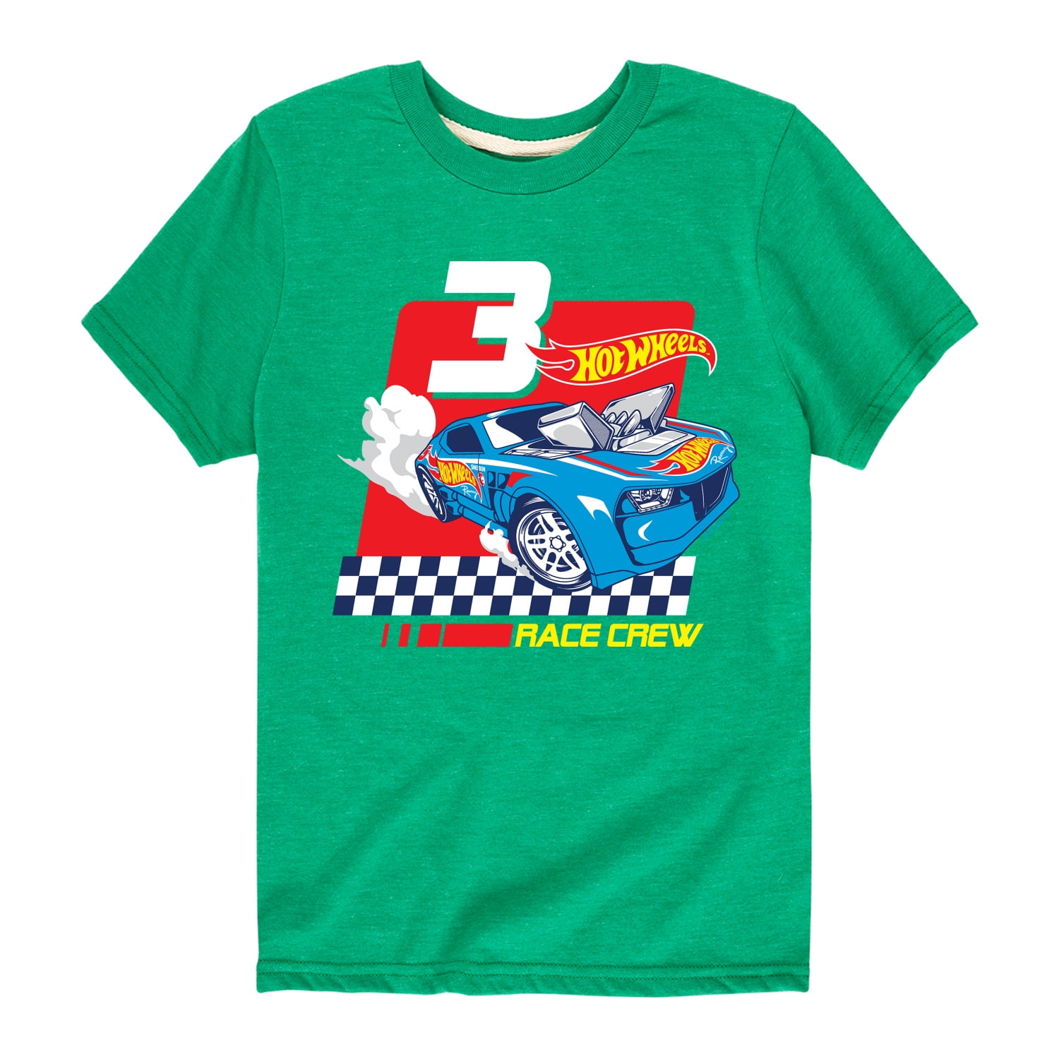 Hot Wheels - Race Crew 3 Yrs - Toddler And Youth Short Sleeve Graphic T ...