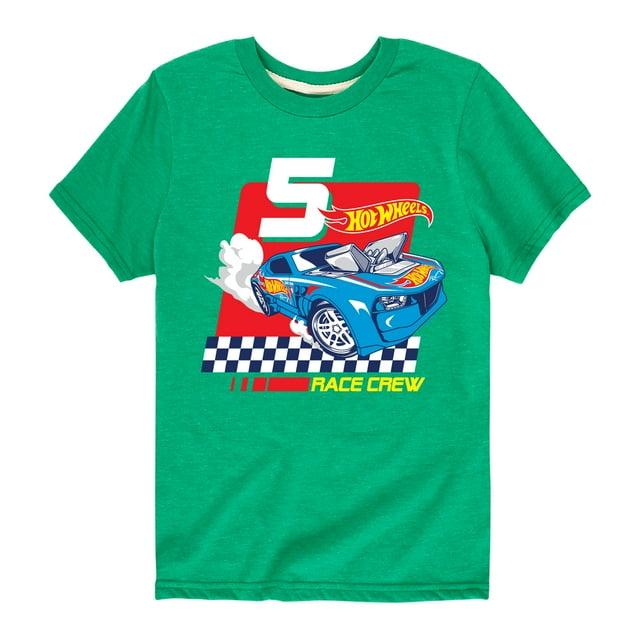 Hot Wheels - Race Crew 5 Years - Birthday - Toddler and Youth Short ...