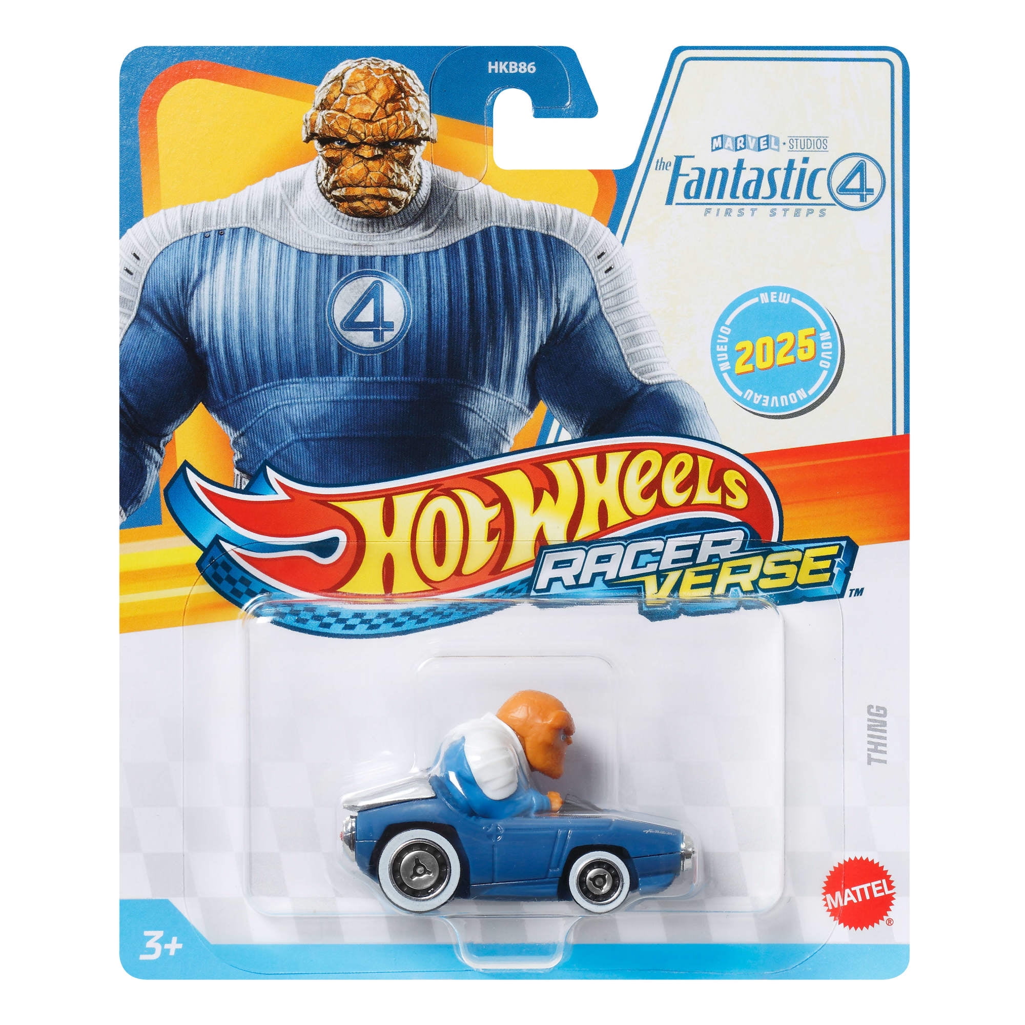 Hot Wheels RacerVerse Die-Cast Vehicle with Pop Culture Character ...