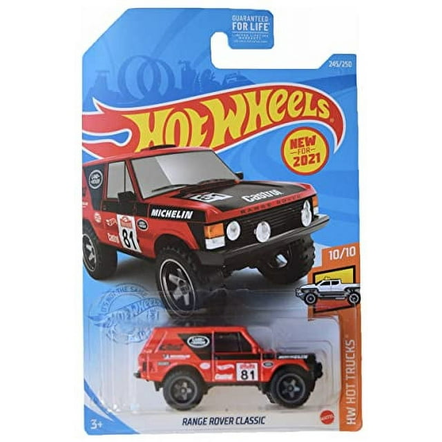 Hot Wheels Range Rover Classic (Red) 2021 HW Hot Trucks - Walmart.com