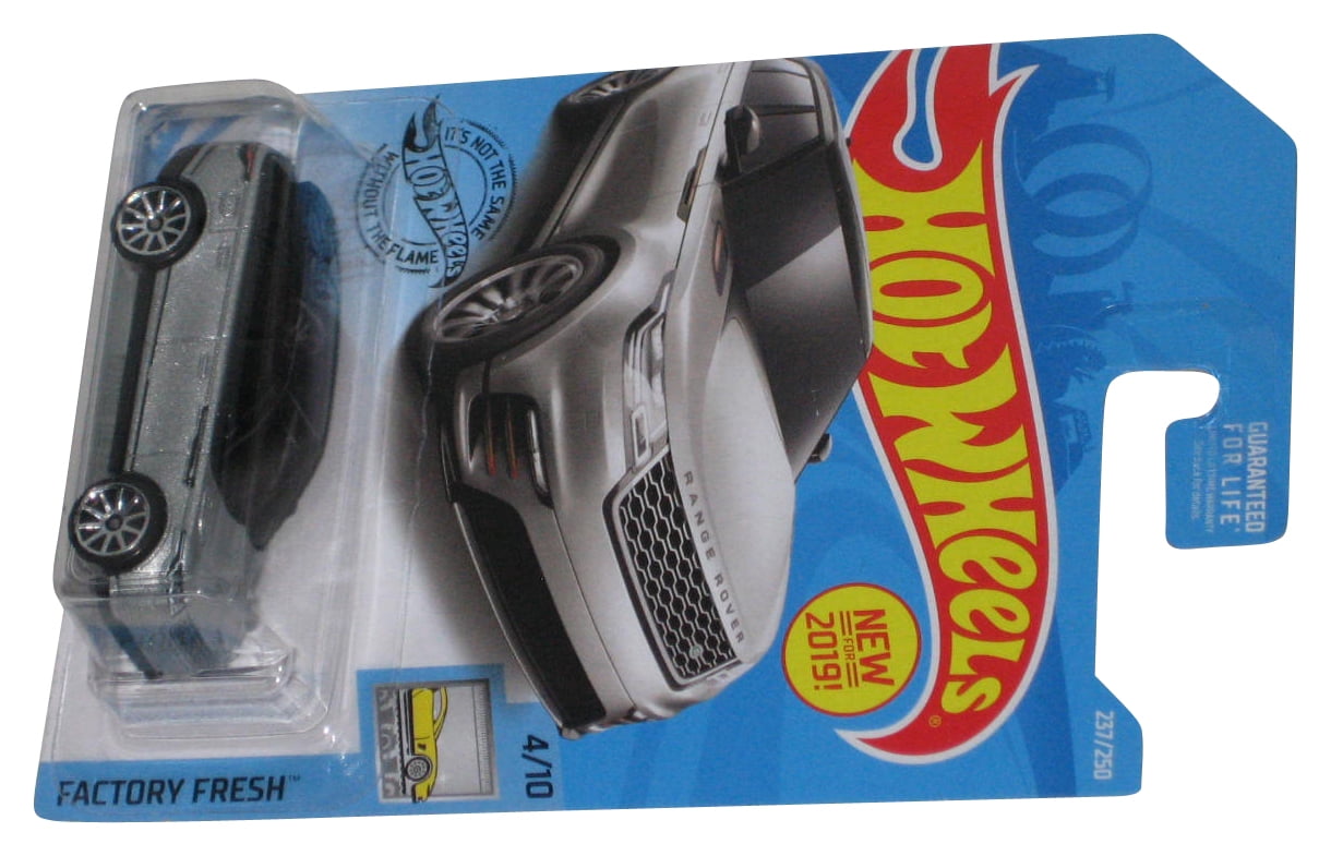 Hot Wheels Range Rover Velar (2019) Factory Fresh 4/10 Silver Toy Car 237/250 - Walmart.com