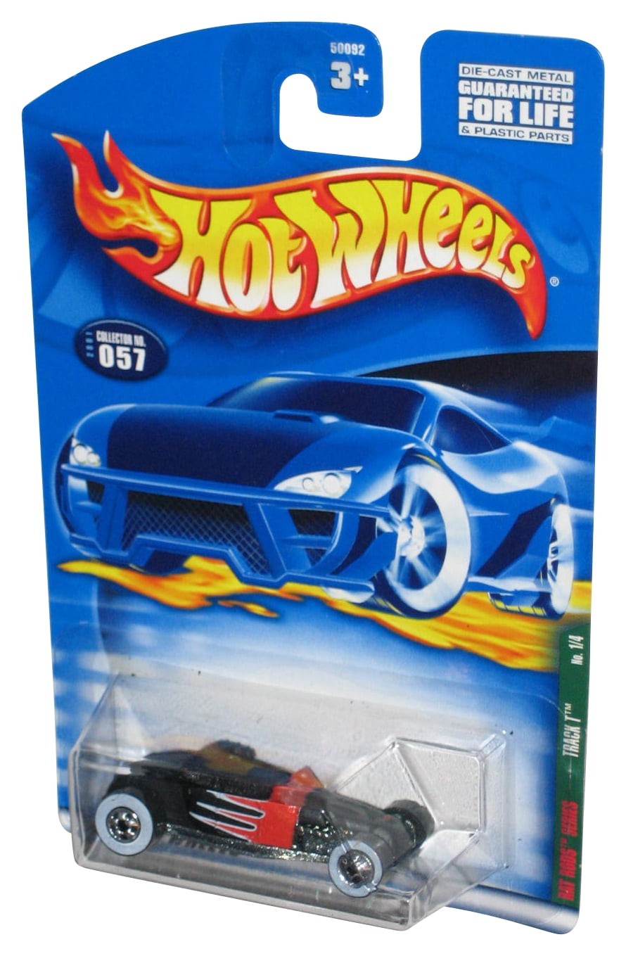 Hot Wheels Rat Rod Series 1/4 (2001) Black Track T Toy Car #057 ...