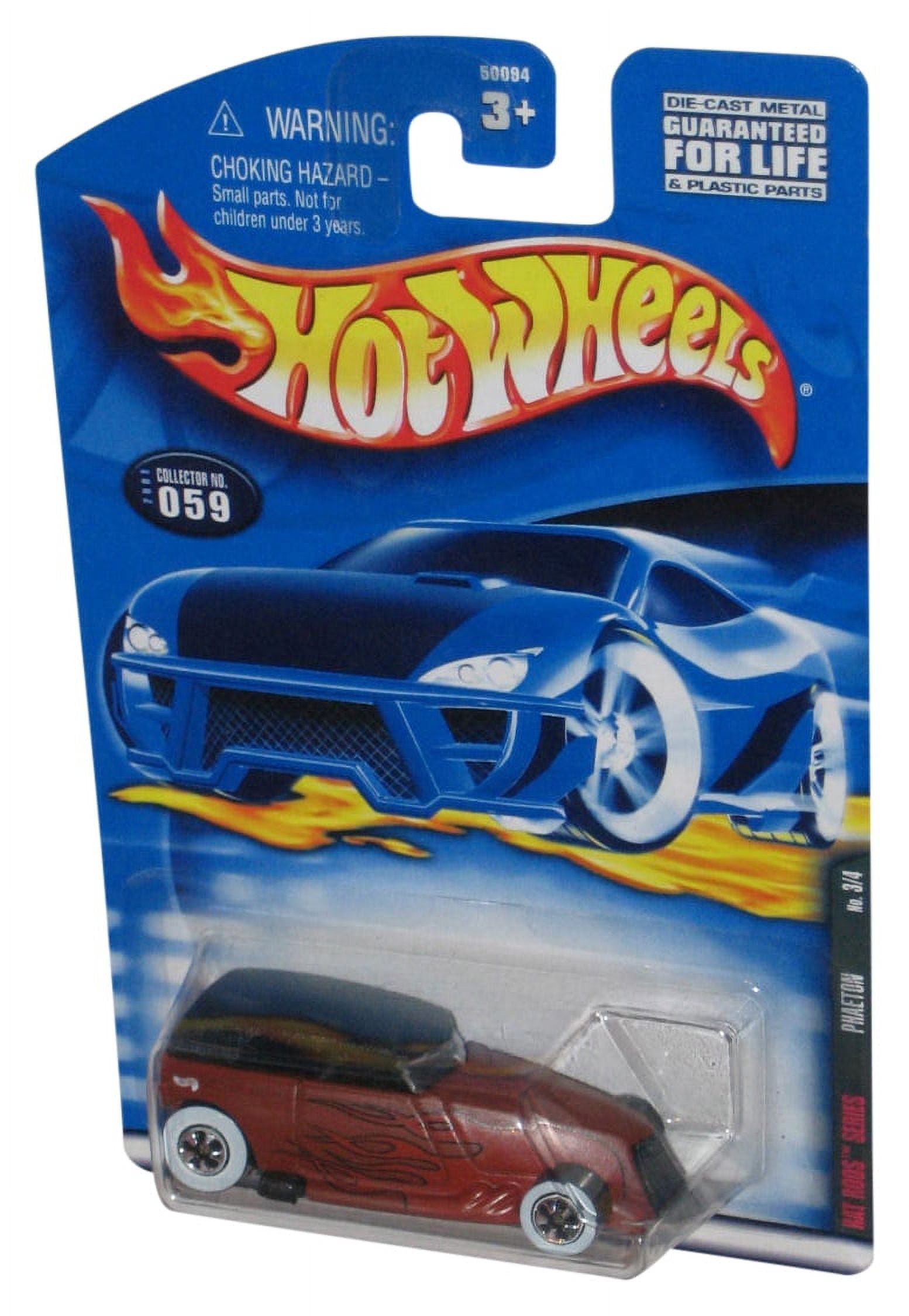 Hot Wheels Rat Rods Series (2001) Phaeton Red Die-Cast Toy Car #059 ...