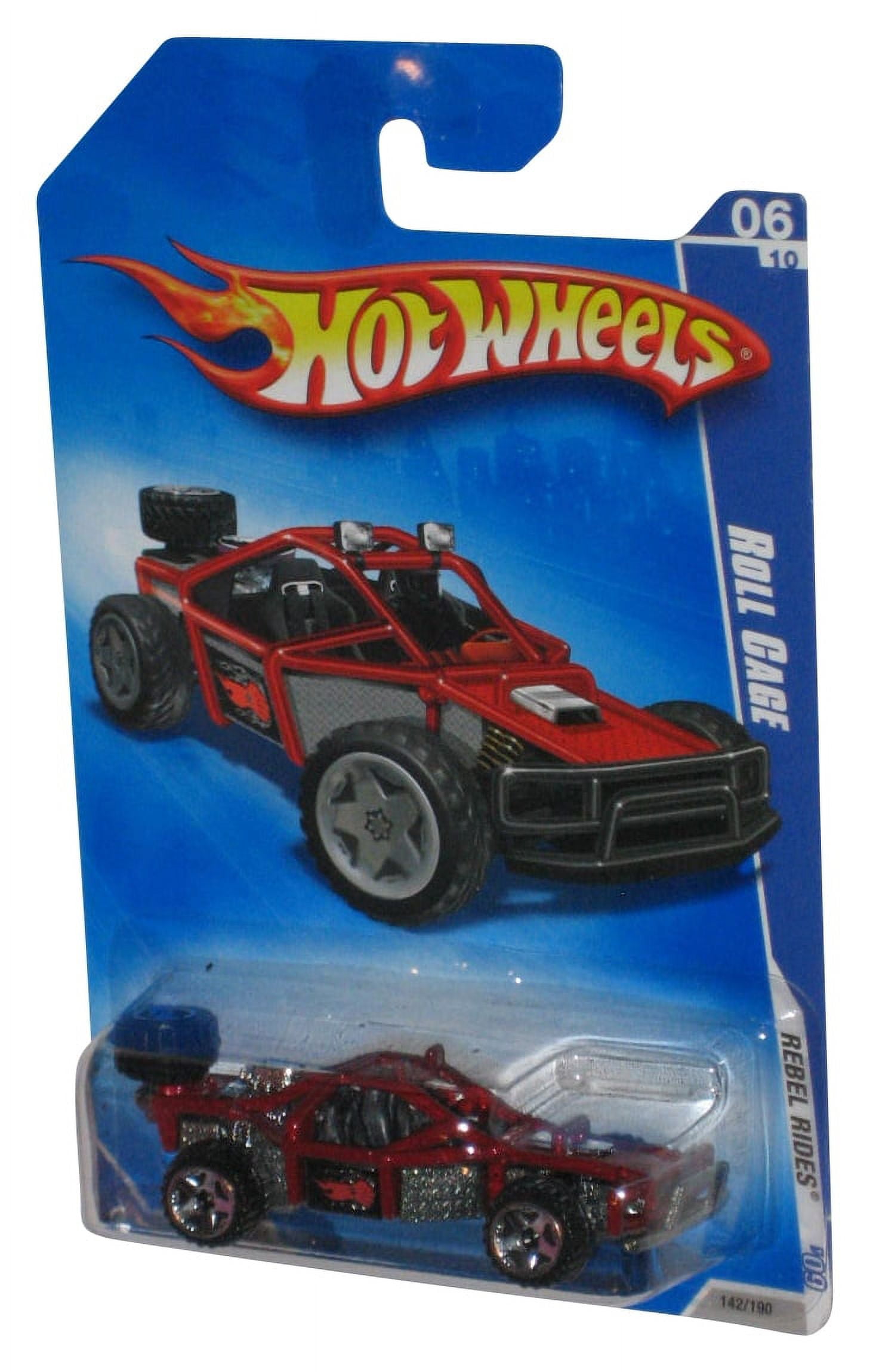 Hot Wheels Rebel Rides '09 Red Roll Cage Die-Cast Toy Car 142/190 ...