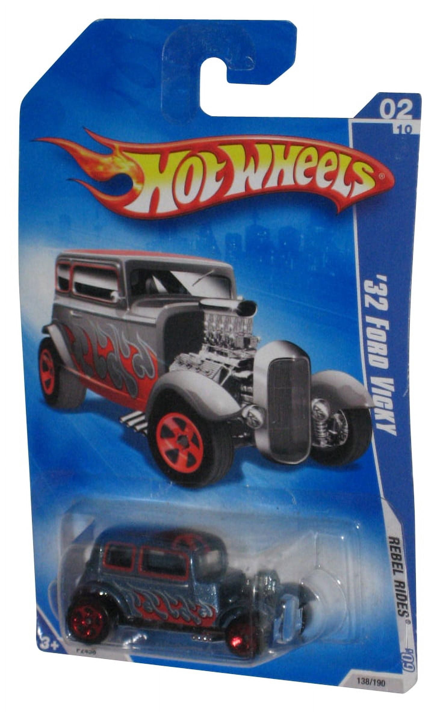 Hot Wheels Rebel Rides (2008) '32 Ford Vicky Toy Car 02 #138/190 ...