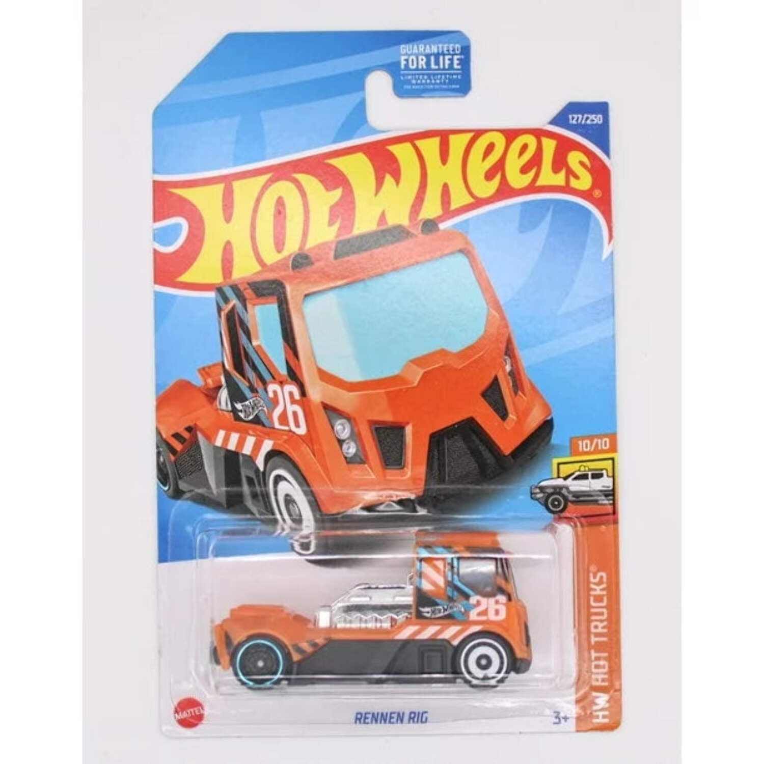 Hot Wheels Rennen Rig HW Hot Trucks 10/10 127/250 - Assorted - Walmart.com