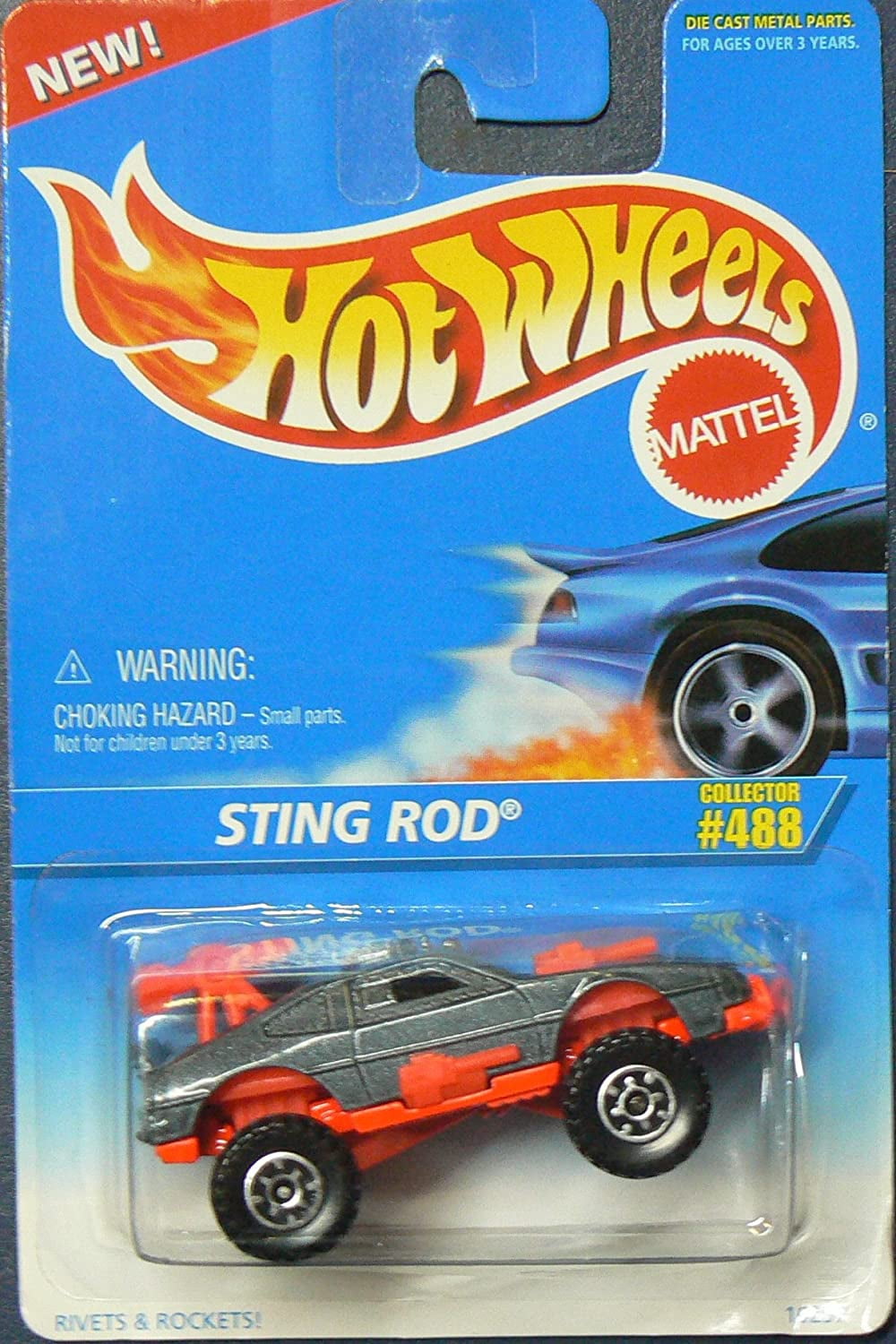 Hot Wheels Rivets & Rockets Sting Rod Collector #488 - Walmart.com