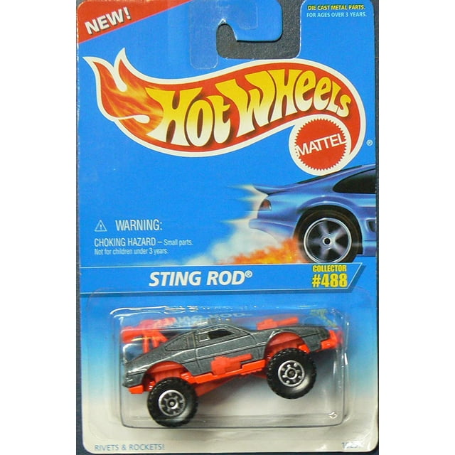 Hot Wheels Rivets & Rockets Sting Rod Collector #488 - Walmart.com