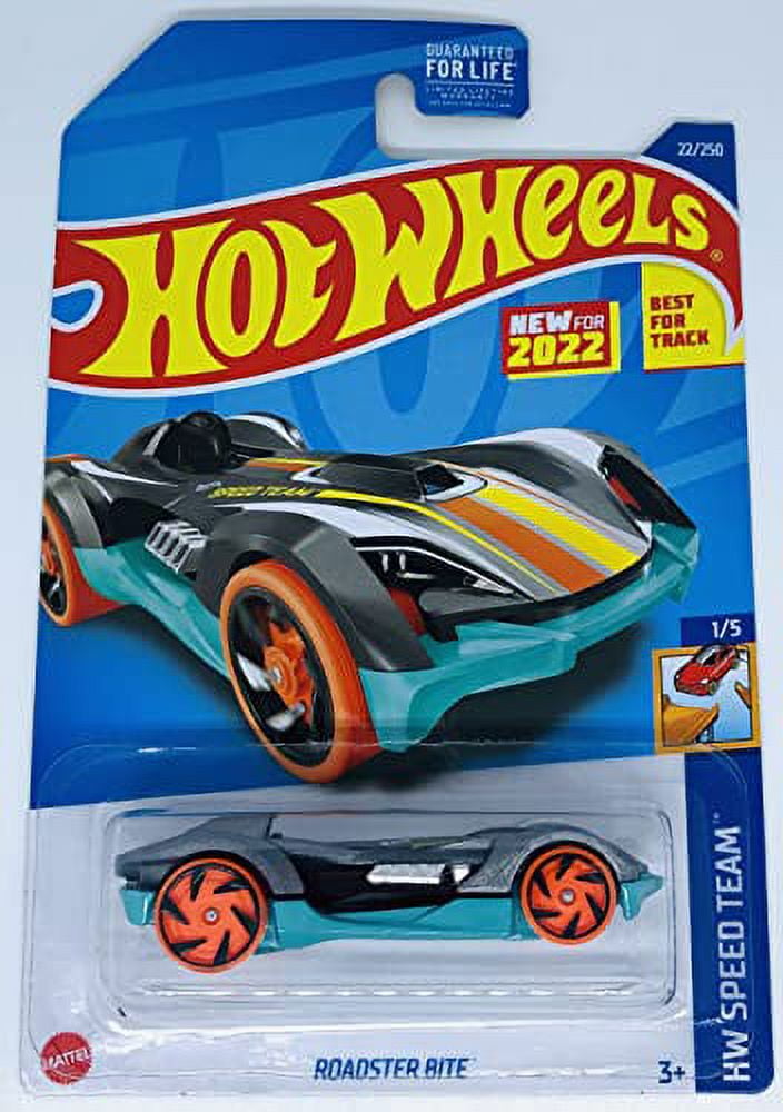 Hot Wheels Roadster Bite HW Speed Team 1/5 22/250 - Assorted - Walmart.com