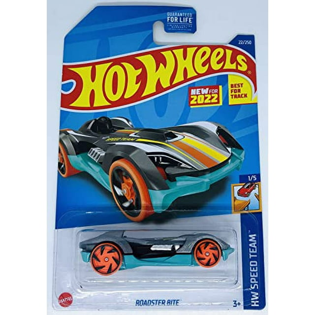 Hot Wheels Roadster Bite HW Speed Team 1/5 22/250 - Assorted - Walmart.com