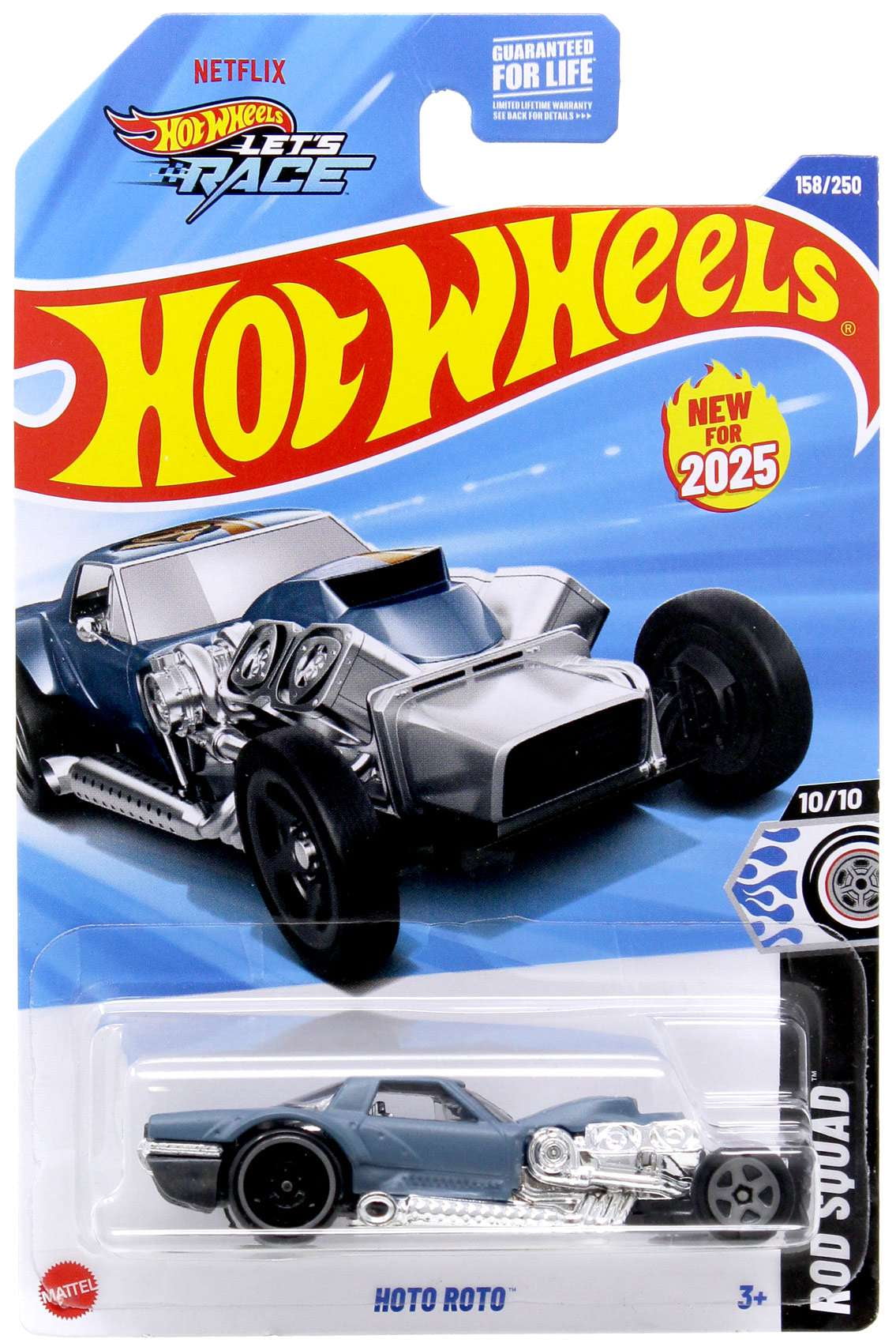 Hot Wheels Rod Squad Hoto Roto Diecast Car - Walmart.com