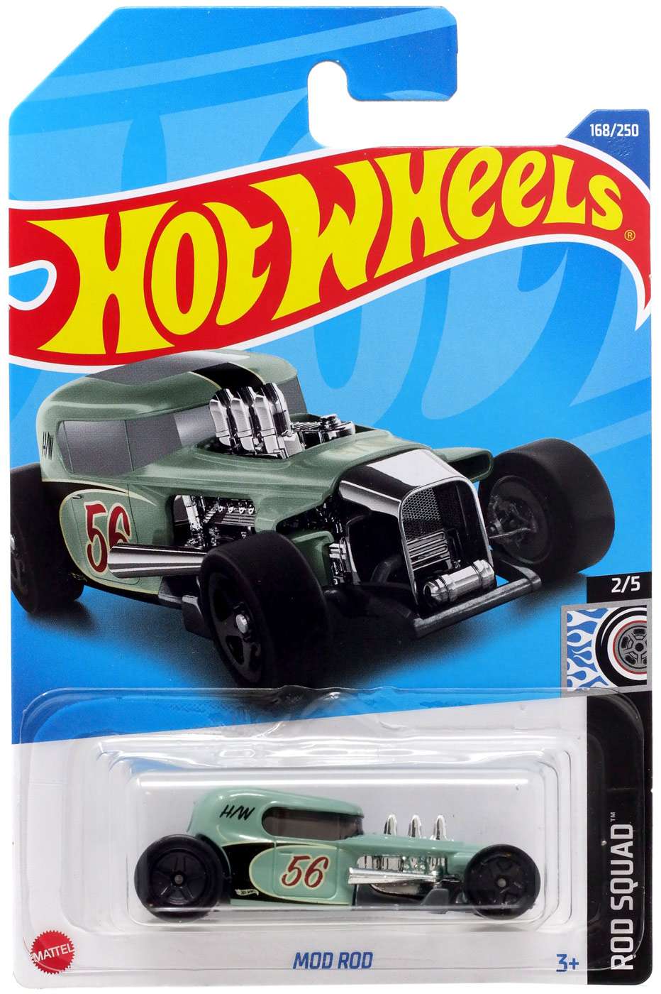 Hot Wheels Rod Squad Mod Rod Diecast Car (Green) - Walmart.com