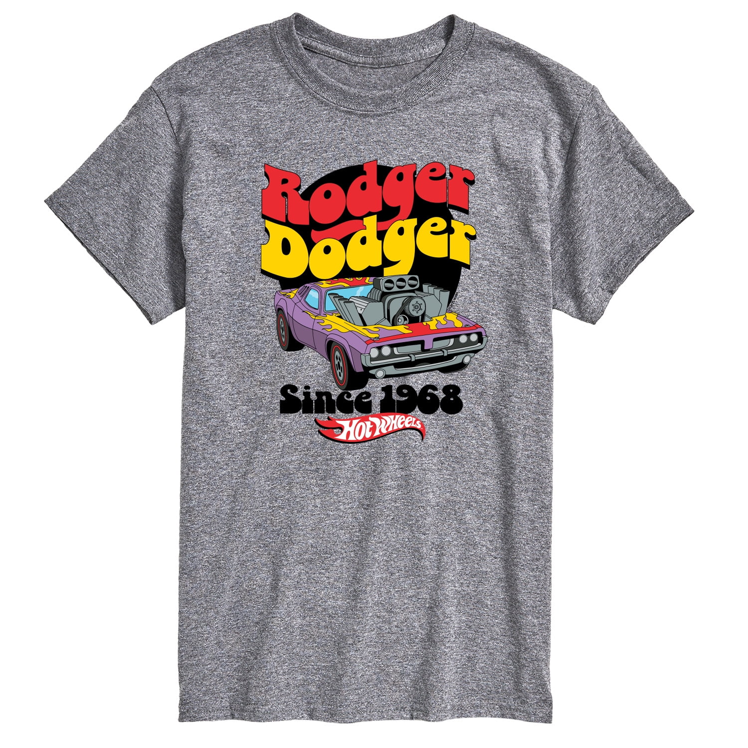 Hot Wheels - Rodger Dodger 70S - Men's Short Sleeve T-Shirt - Walmart.com