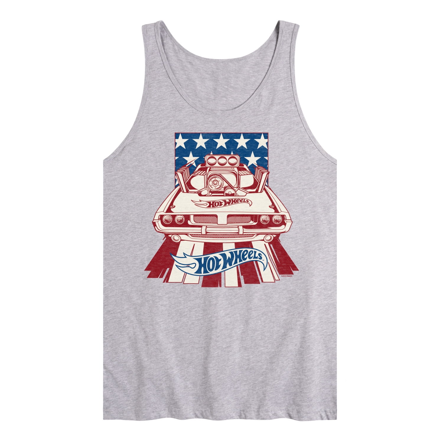 Hot Wheels - Rodger Dodger Flag - USA - Men's Jersey Tank - Walmart.com