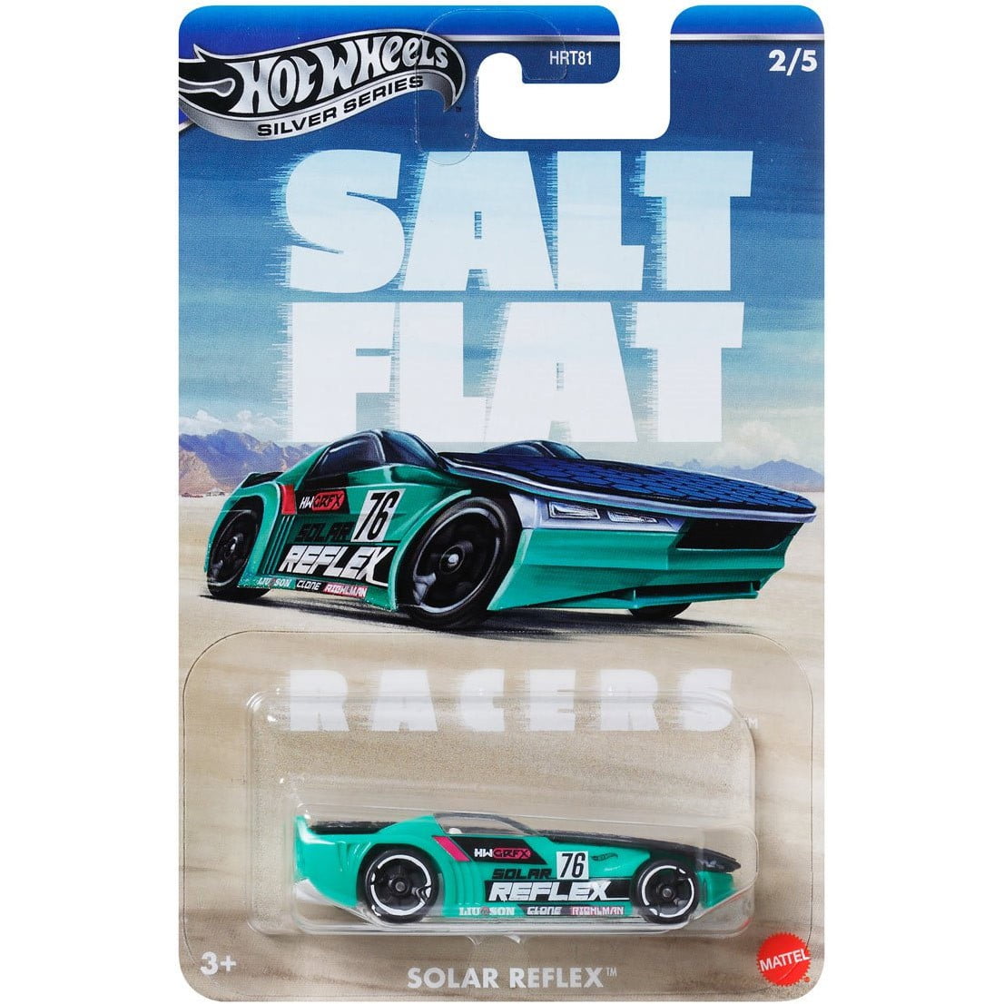 Hot Wheels Salt Flat Racers Solar Reflex Diecast Car - Walmart.com