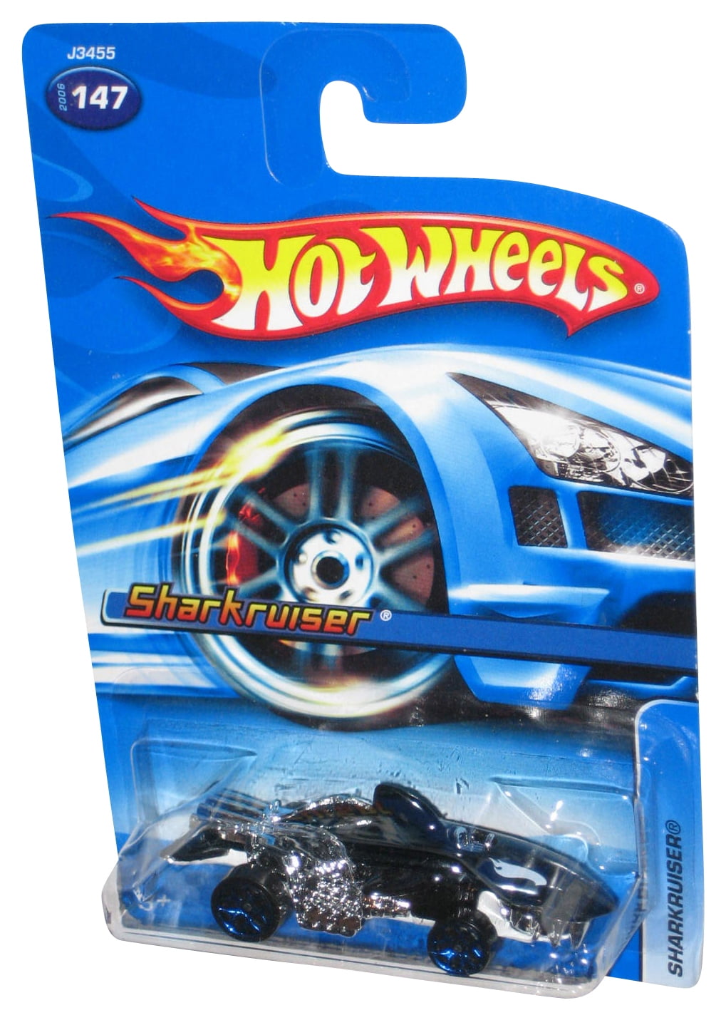 Hot Wheels Sharkruiser (2006) Mattel Blue Die-Cast Car #147 - Walmart.com