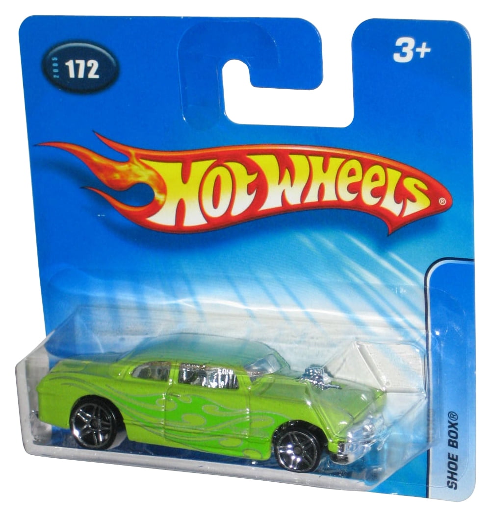 Hot Wheels Shoe Box (2005) Mattel Green Toy Car #172 - (Short Card ...