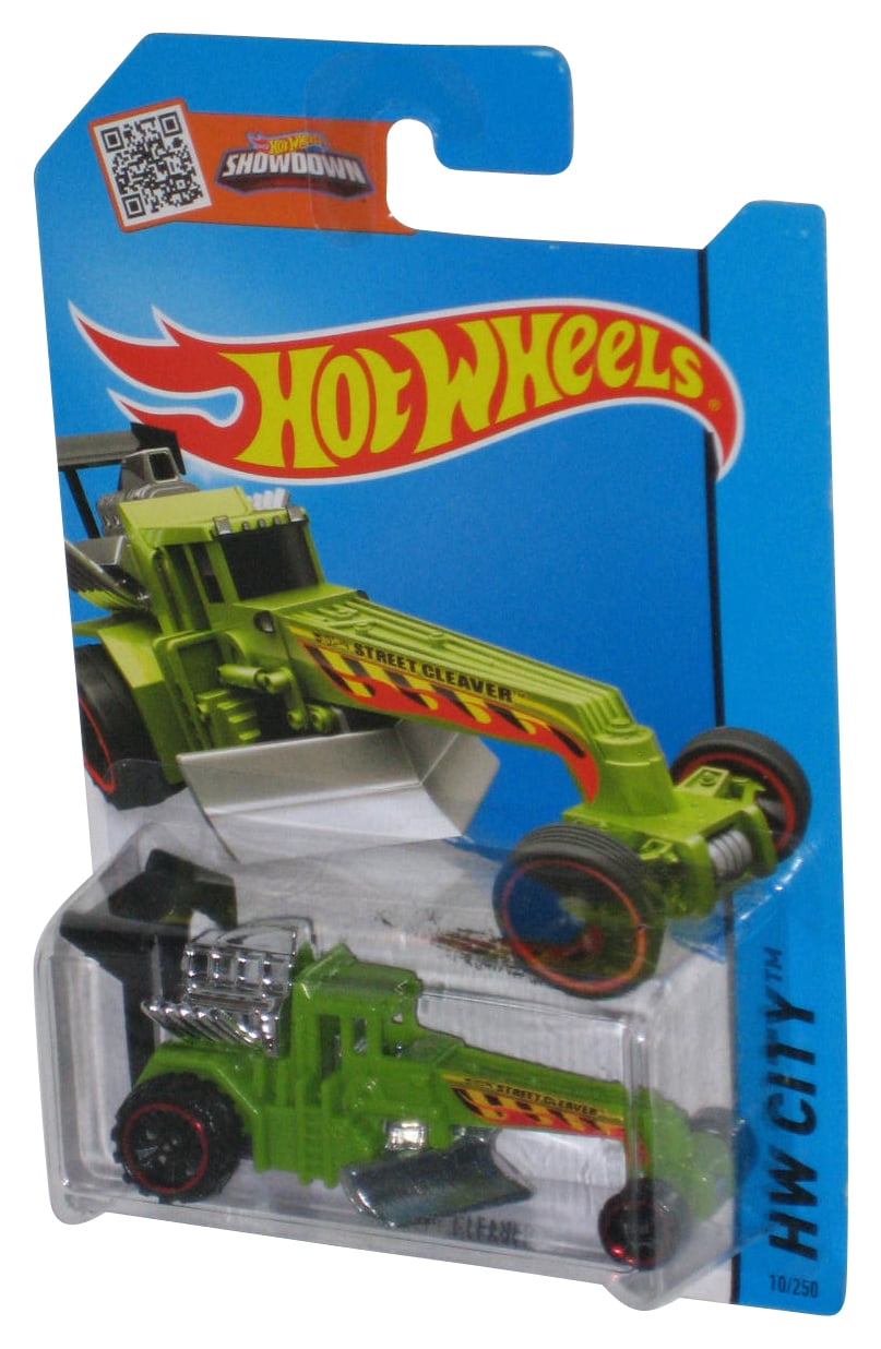 Hot Wheels Showdown HW City (2013) Green Street Cleaver Toy Car 10/250 ...