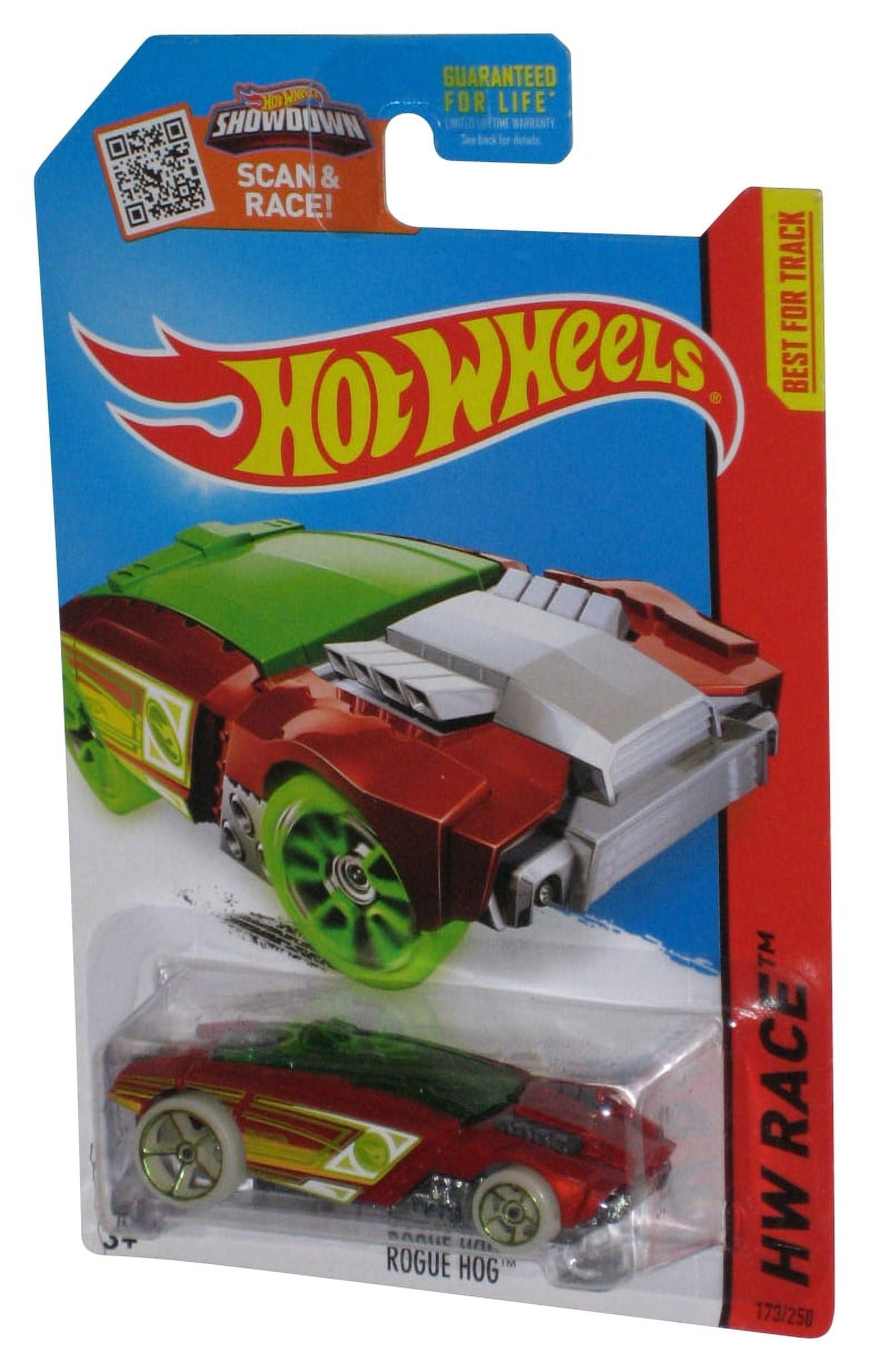 Hot Wheels Showdown HW Race (2013) Red Rogue Hog Toy Car 173/250 ...