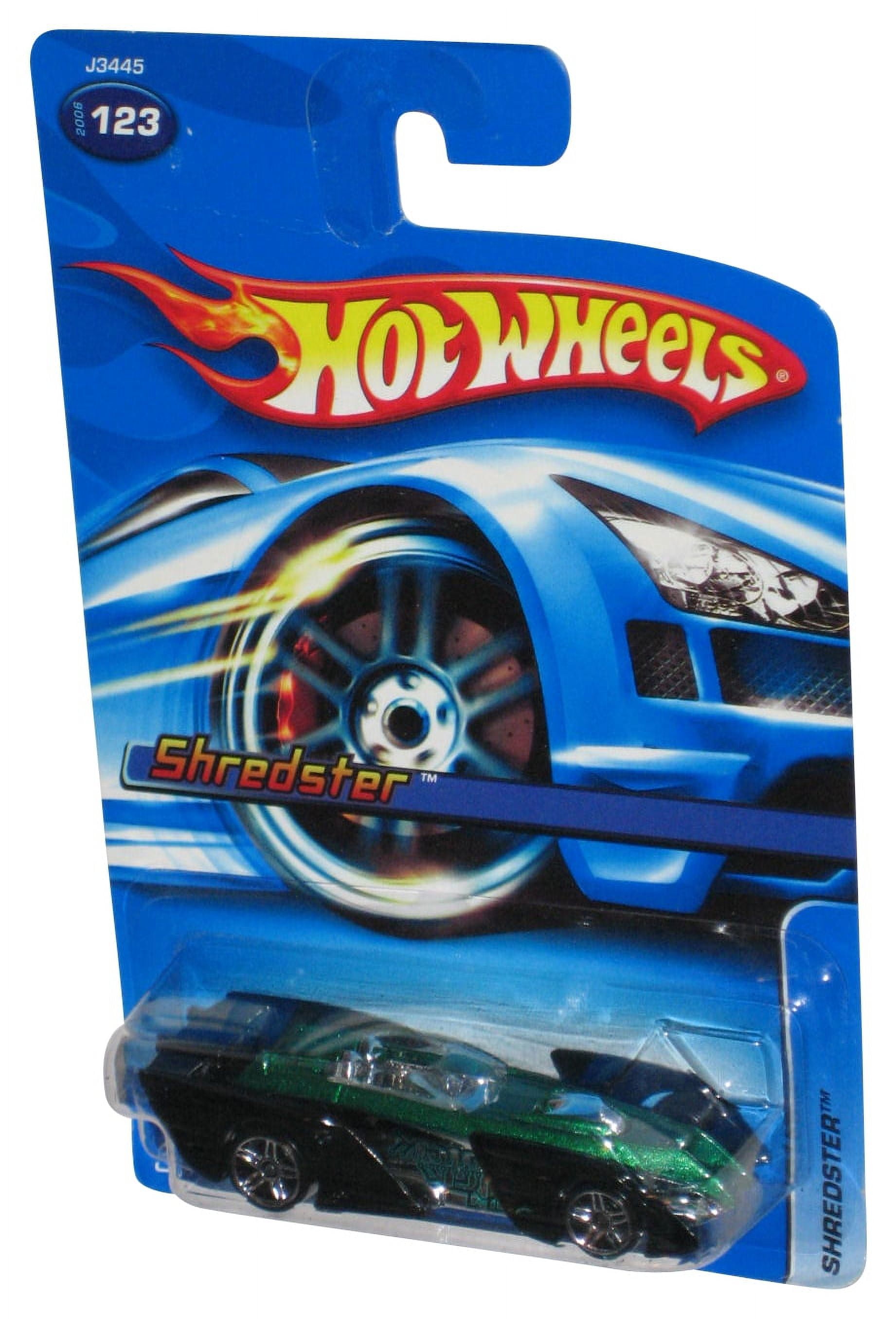 Hot Wheels Shredster (2006) Mattel Black & Green Toy Car #123 - Walmart.com