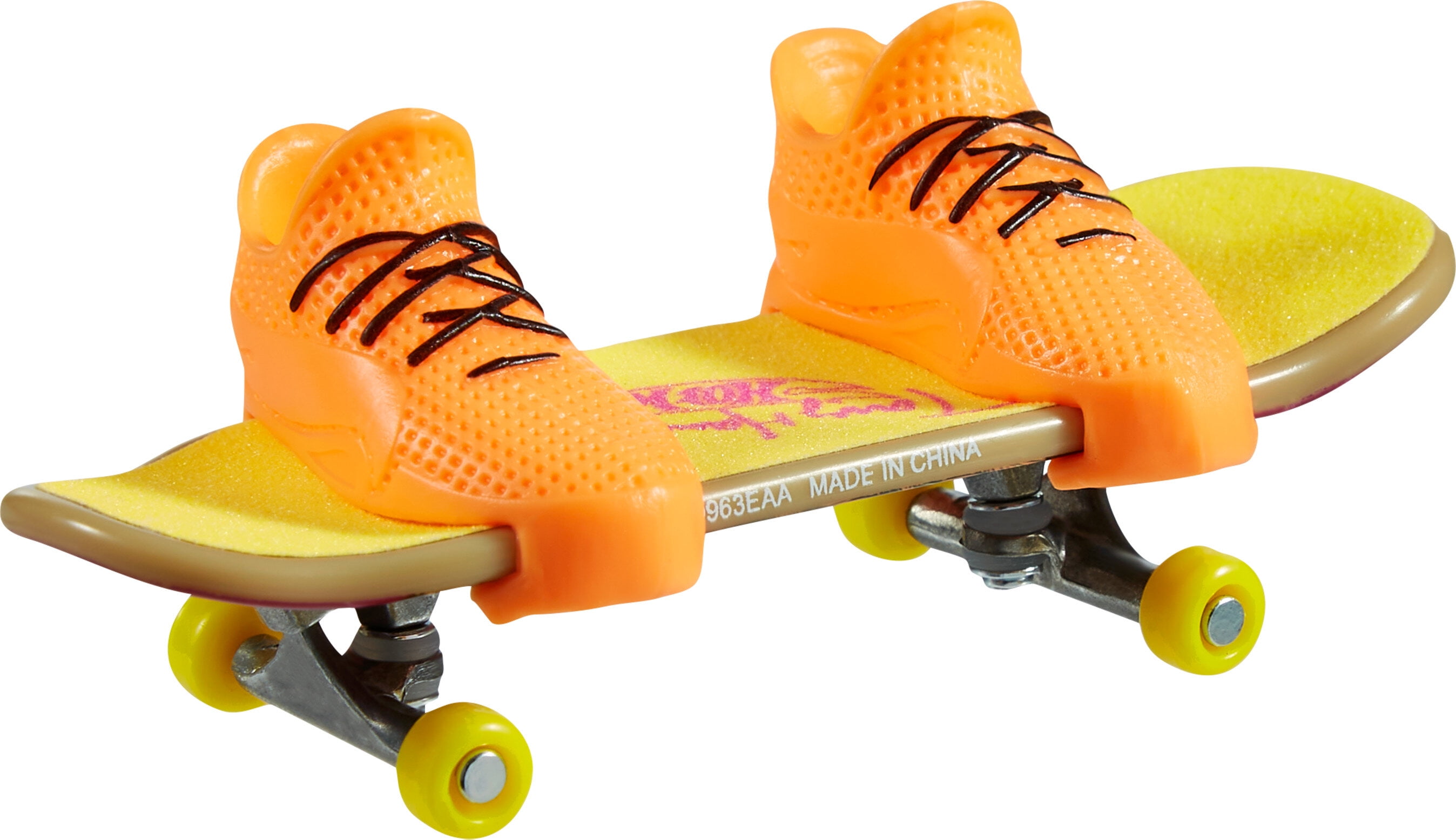 Hot Wheels Skate Neon Bones Tony Hawk Fingerboard and Removable Skate ...