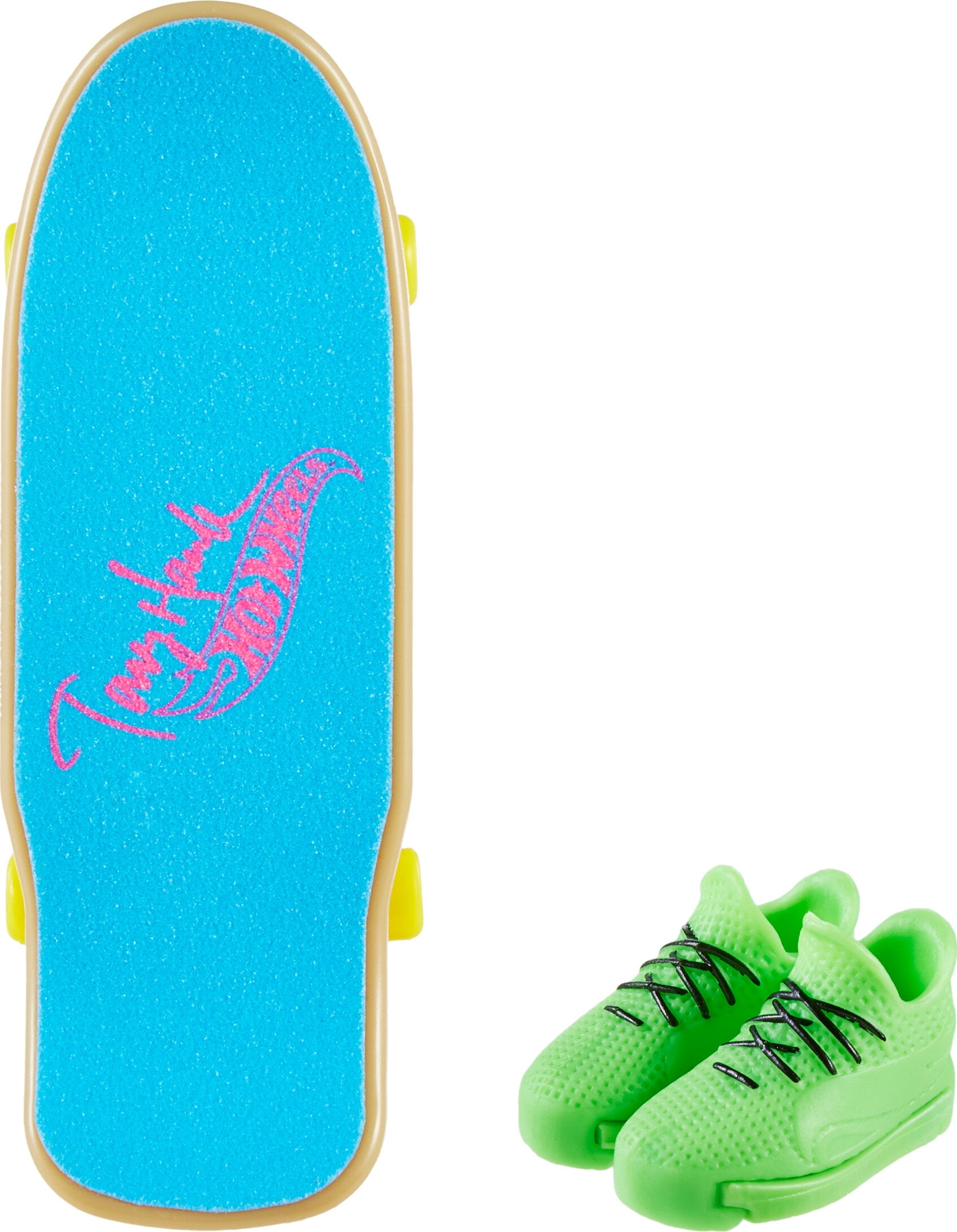 Hot Wheels Skate Neon Bones Tony Hawk Fingerboards and Removable Shoes ...