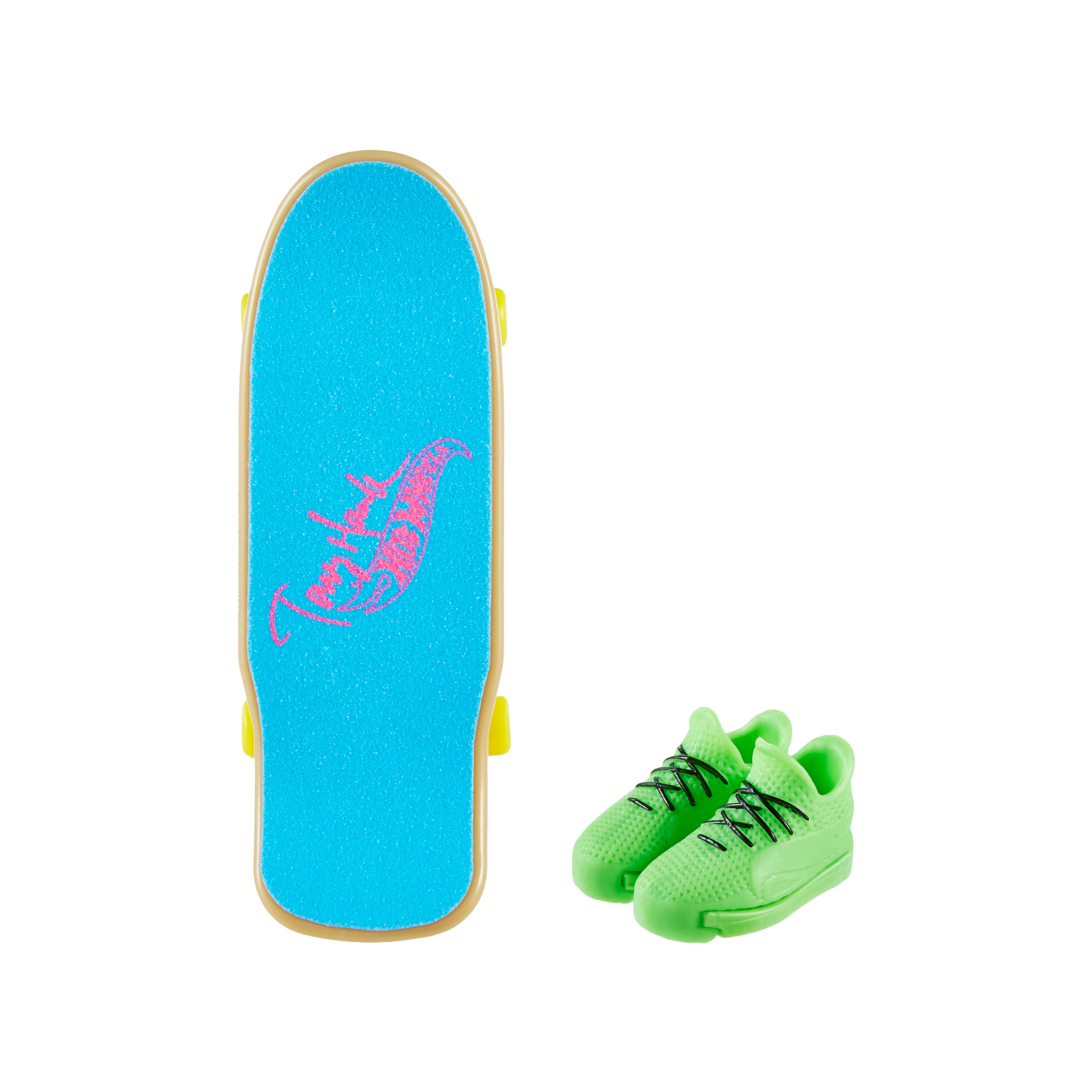 Hot Wheels Skate Neon Bones Tony Hawk Fingerboards and Removable Shoes ...