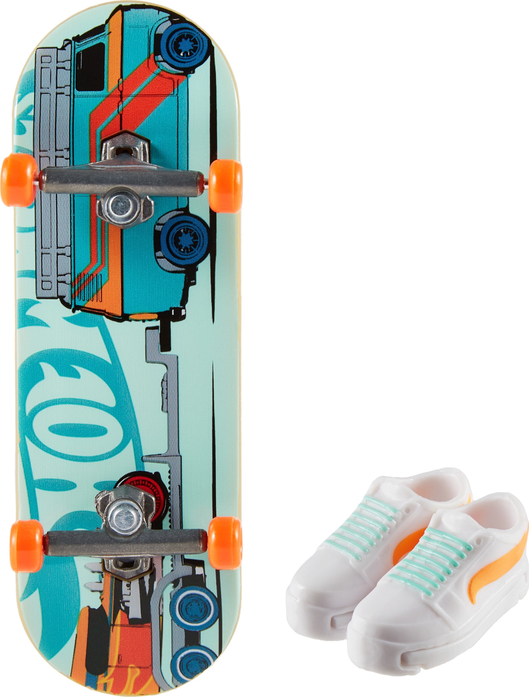 Hot Wheels Skate Tony Hawk Fingerboards & Skate Shoes, Toy for Kids ...