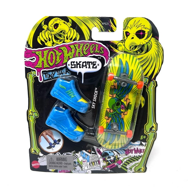 Hot Wheels Skate Tony Hawk Sky Shock Fingerboard Toy - Walmart Business ...