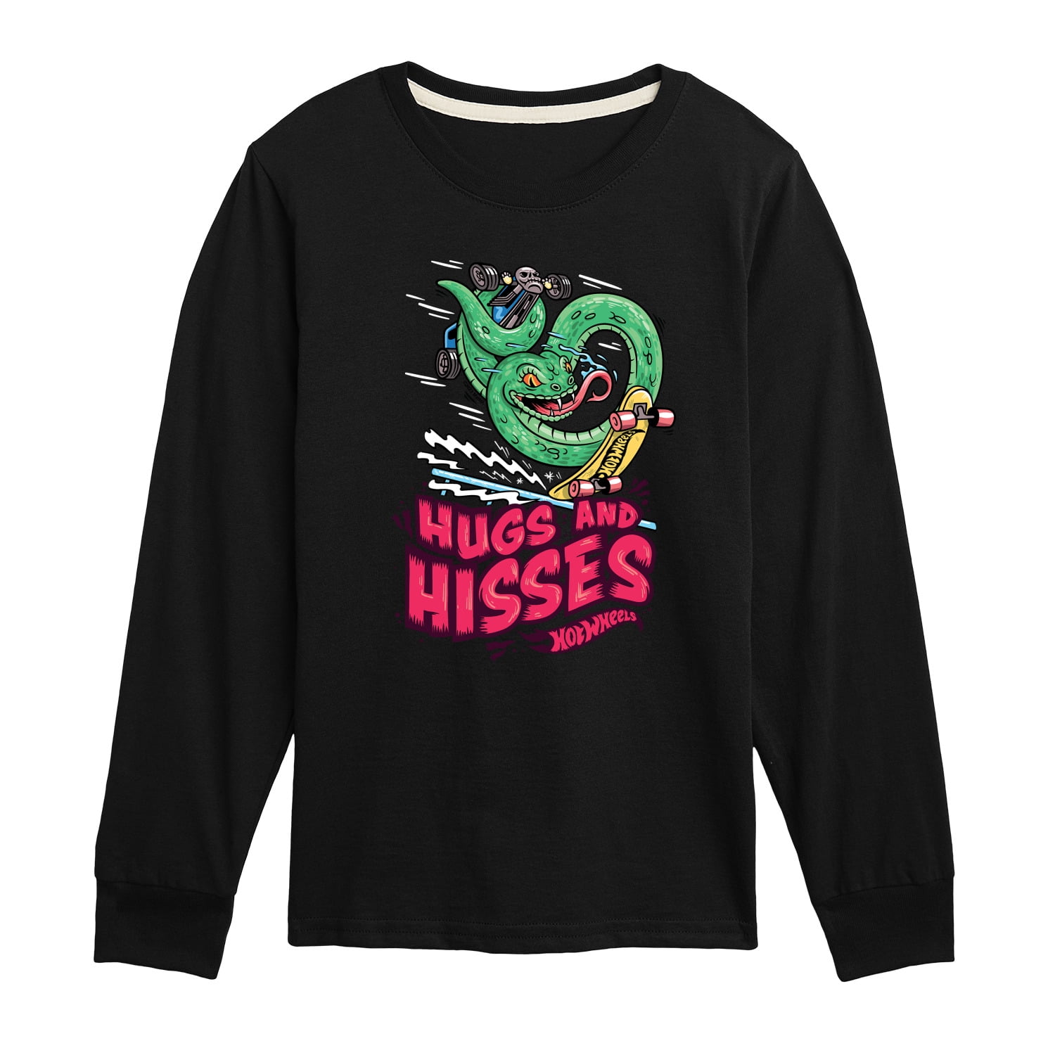 Hot Wheels - Snake Hugs & Kisses - Toddler & Youth Long Sleeve Graphic ...