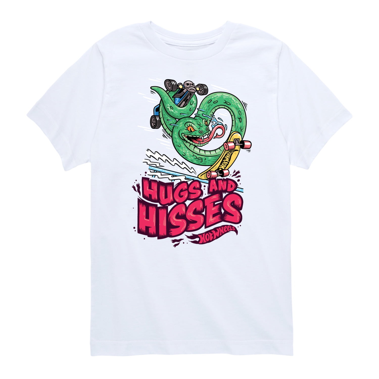 Hot Wheels - Snake Hugs & Kisses - Toddler & Youth Short Sleeve Graphic ...