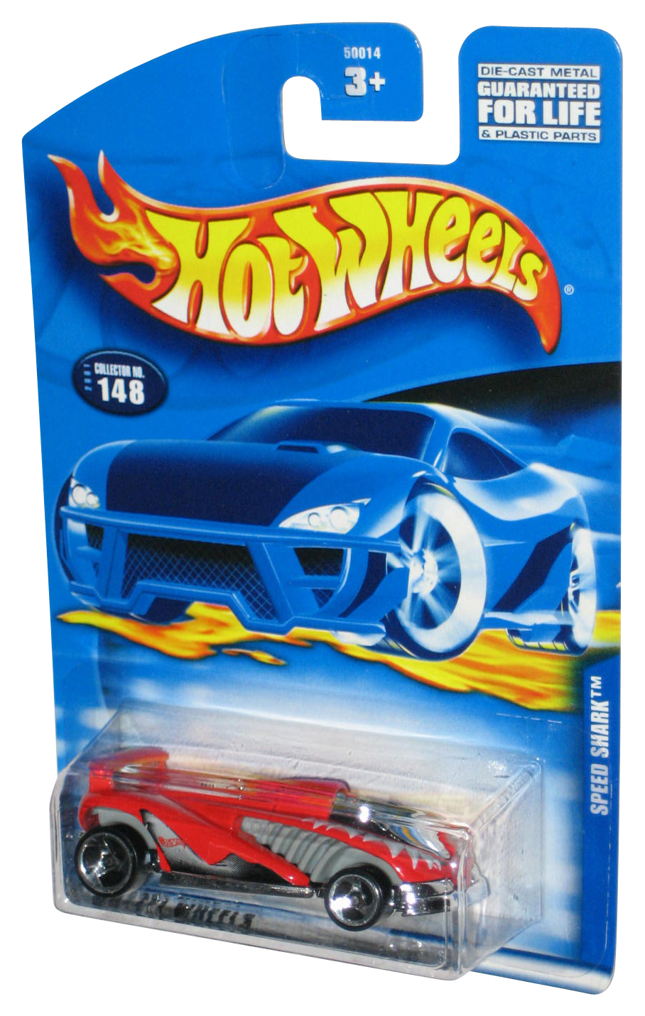 Hot Wheels Speed Shark (2001) Red Collector Toy Car #148 - Walmart.com