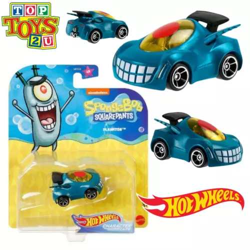 Hot Wheels SpongeBob SquarePants PLANKTON 1:64 Scale Die Cast Character ...