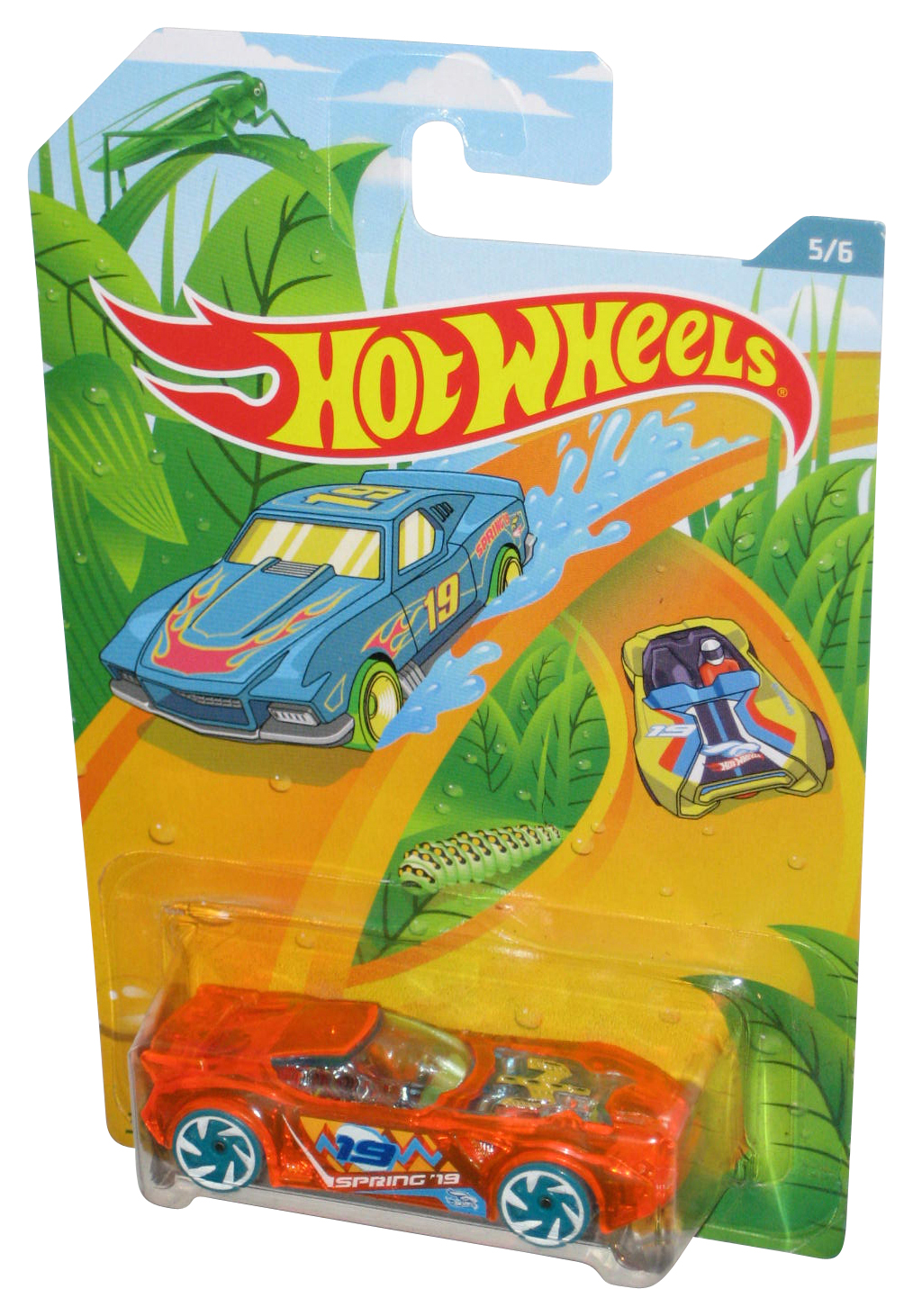 Hot Wheels Spring '19 Nerve Hammer (2018) Mattel Orange Toy Car 5/6 ...