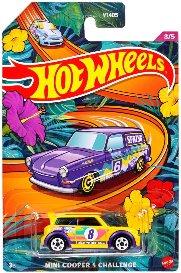 Mattel Mini Cooper Spring Die Cast Car & Truck Play Vehicle - Walmart.com