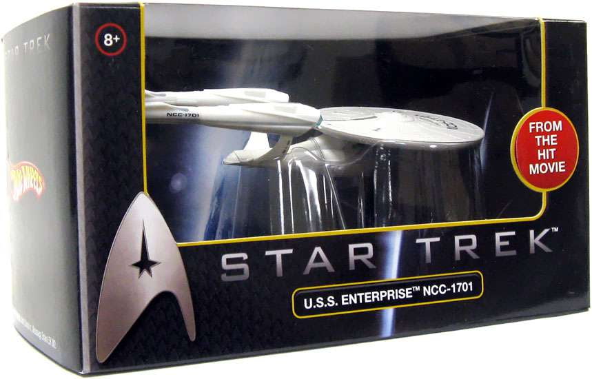 Hot Wheels Star Trek Movie U.S.S. Enterprise NCC-1701 Die-Cast Vehicle ...