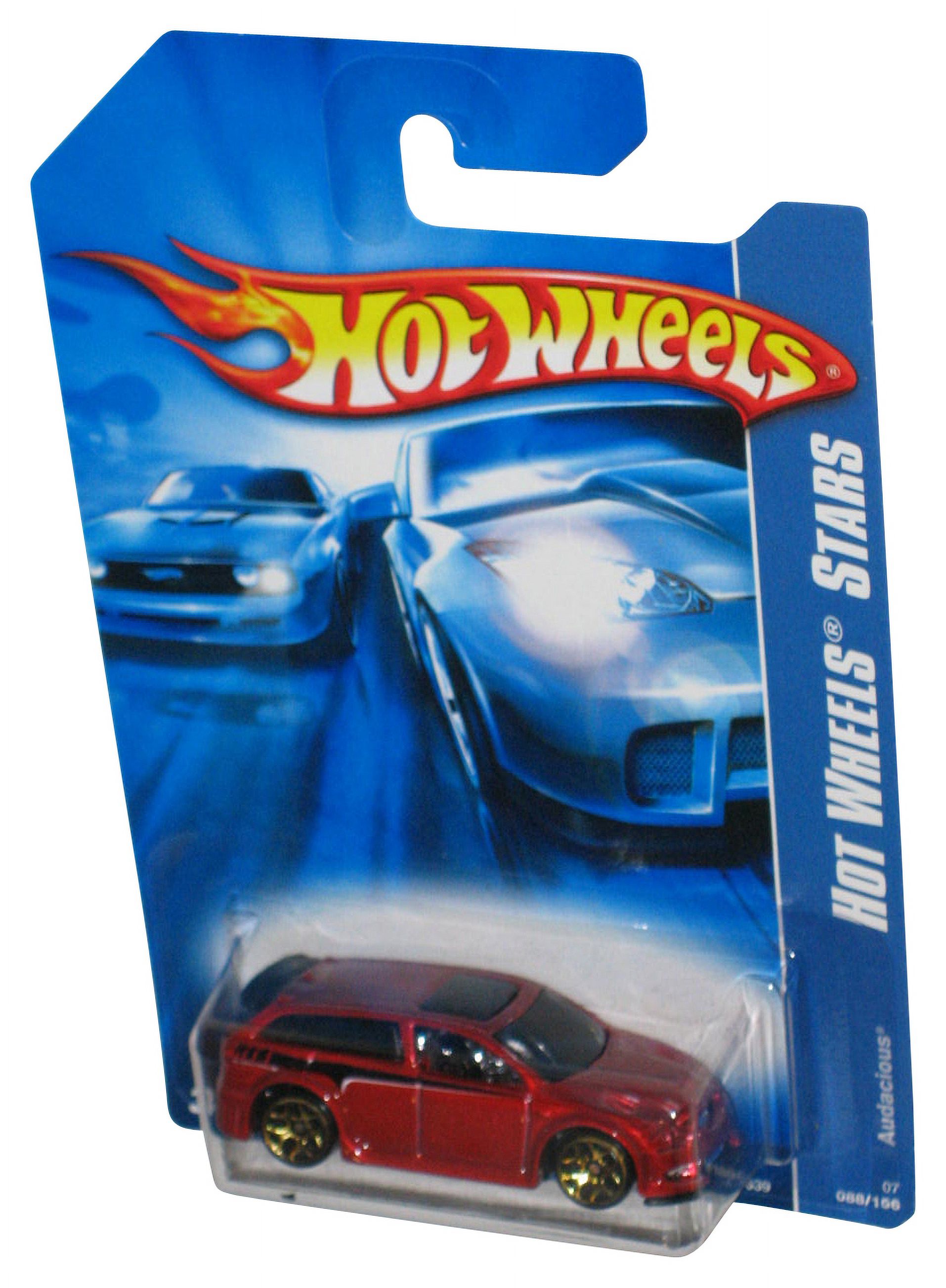 Hot Wheels Stars (2006) Mattel Red Audacious Toy Car 088/156 - Walmart.com