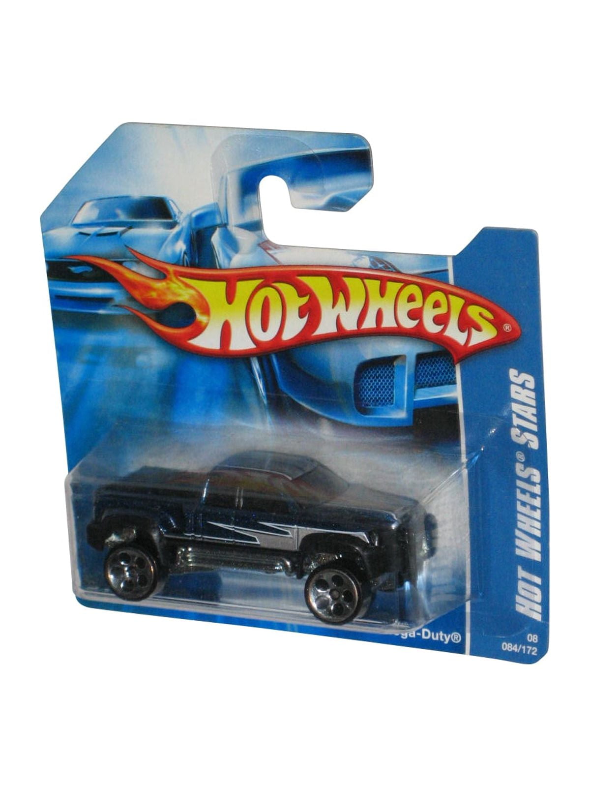 Hot Wheels Stars (2007) Blue Mega-Duty Toy Truck 084/172 - (Short Card ...