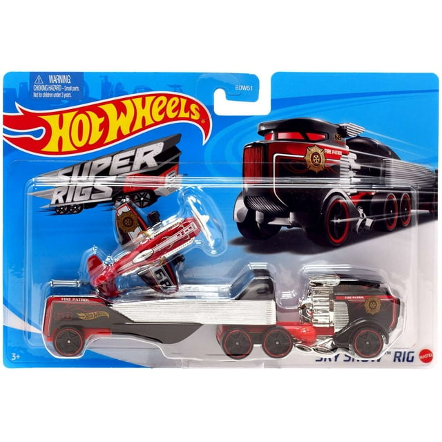 Hot Wheels Super Rigs Sky Show Rig Diecast Car - Walmart.com