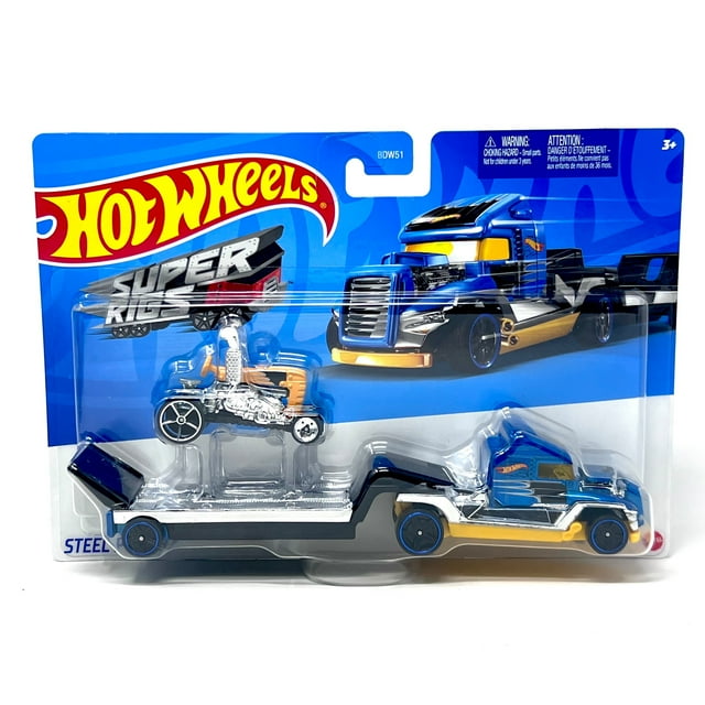 Hot Wheels Super Rigs Steel Power - Walmart.com