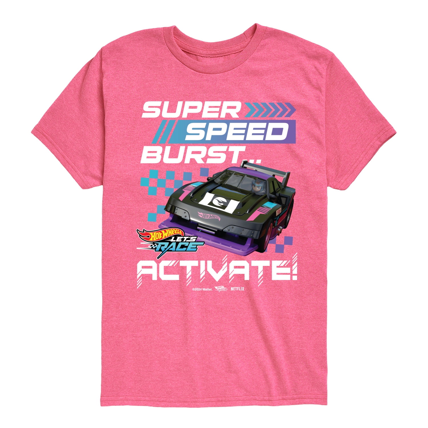 Hot Wheels - Super Speed Burst - Kids Toddler And Youth Short Sleeve ...