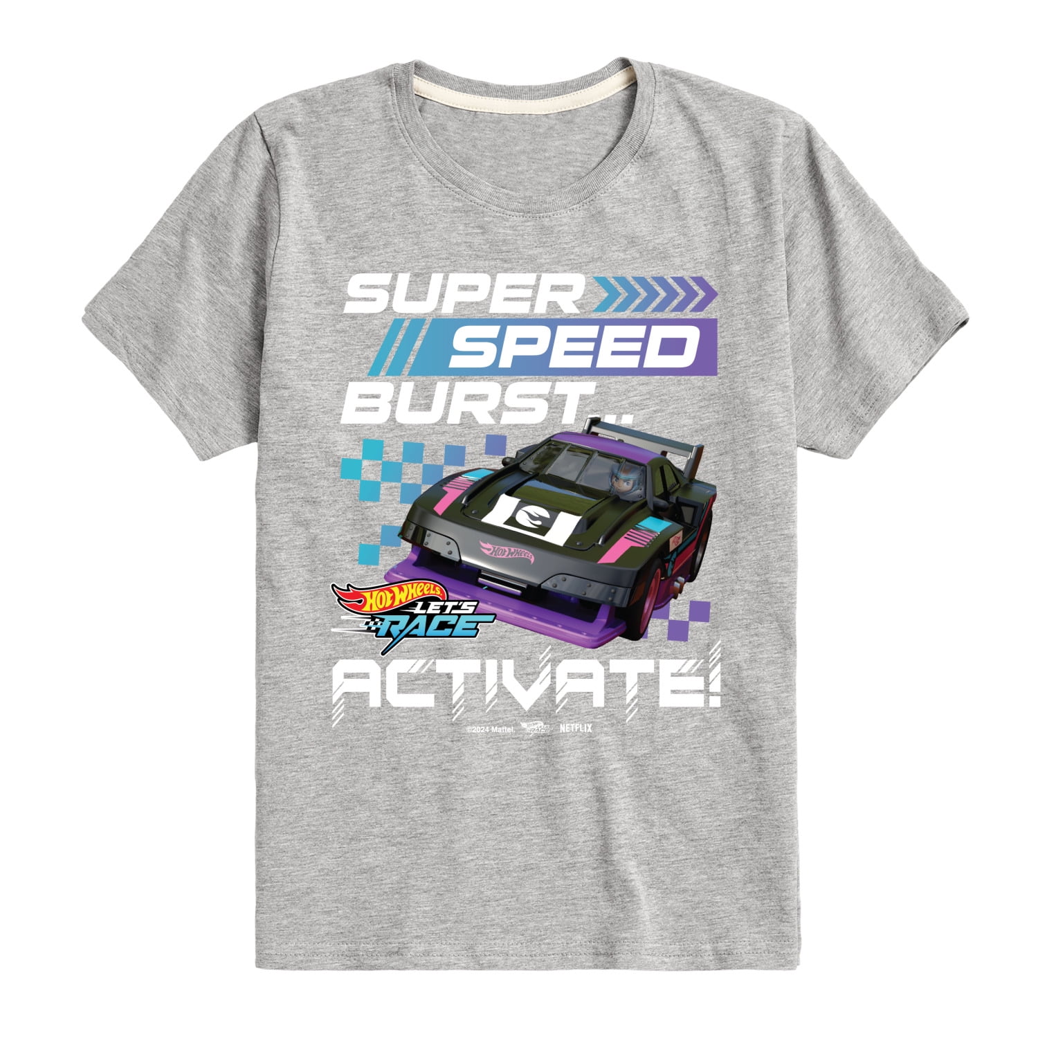 Hot Wheels - Super Speed Burst - Kids Toddler And Youth Short Sleeve ...